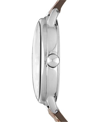 Marc Jacobs Women's Betty Cement Leather Strap Watch 36mm MJ1476 - Macy's