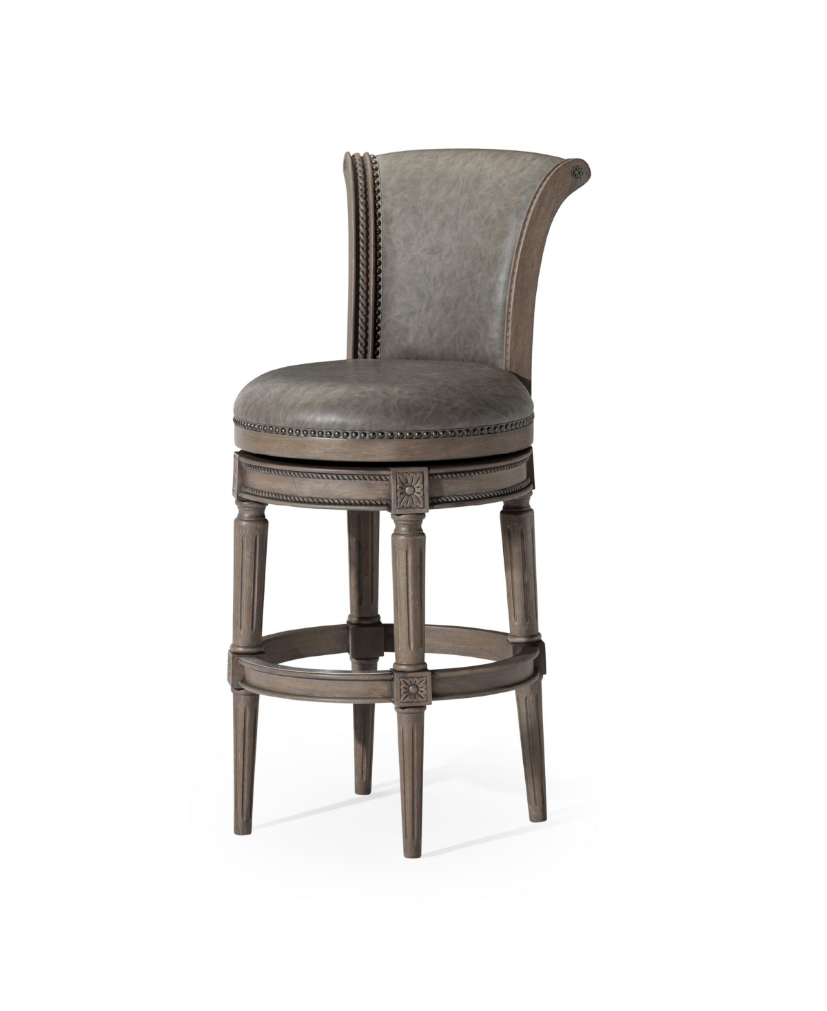 Click here for Maven Lane 31 Pullman Bar Stool Finish with Faux L... prices