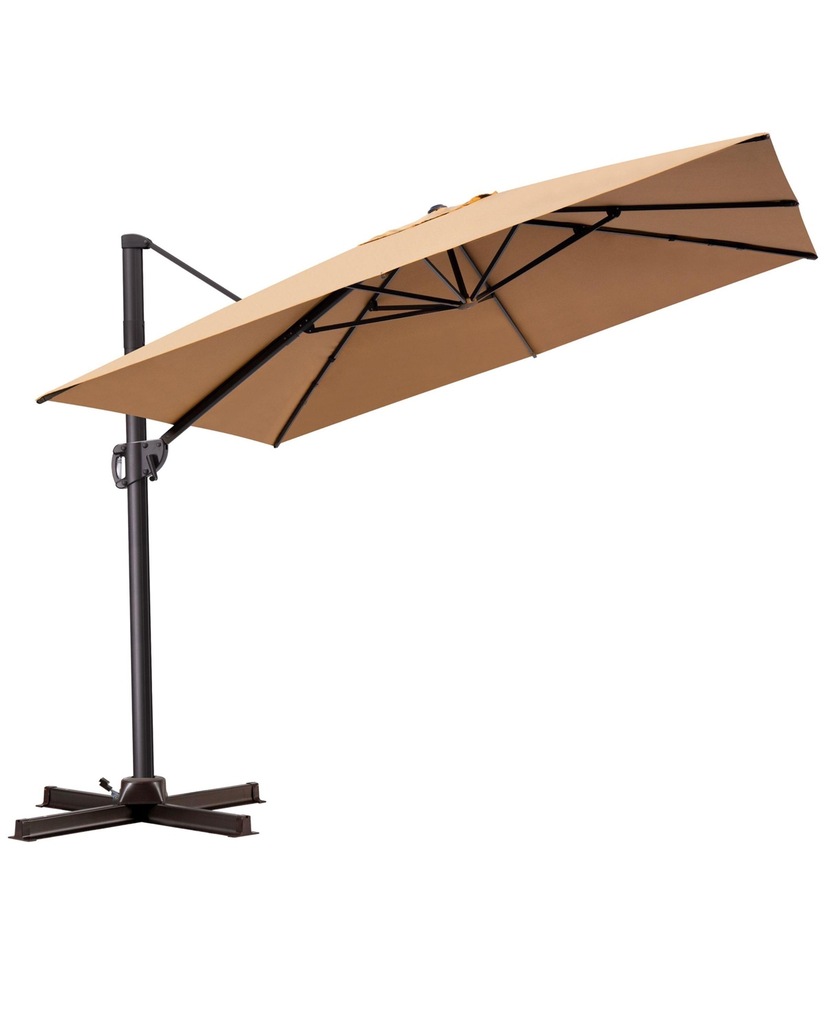 Click here for Pellebant Outdoor Patio 9X11FT Aluminum Cantilever... prices