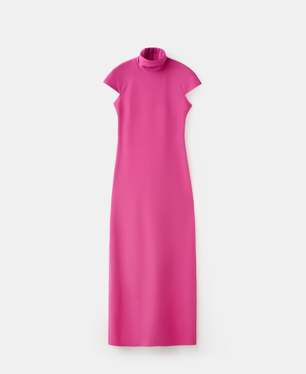 Click here for Mango Womens Open Back Long Dress - Fuchsia prices