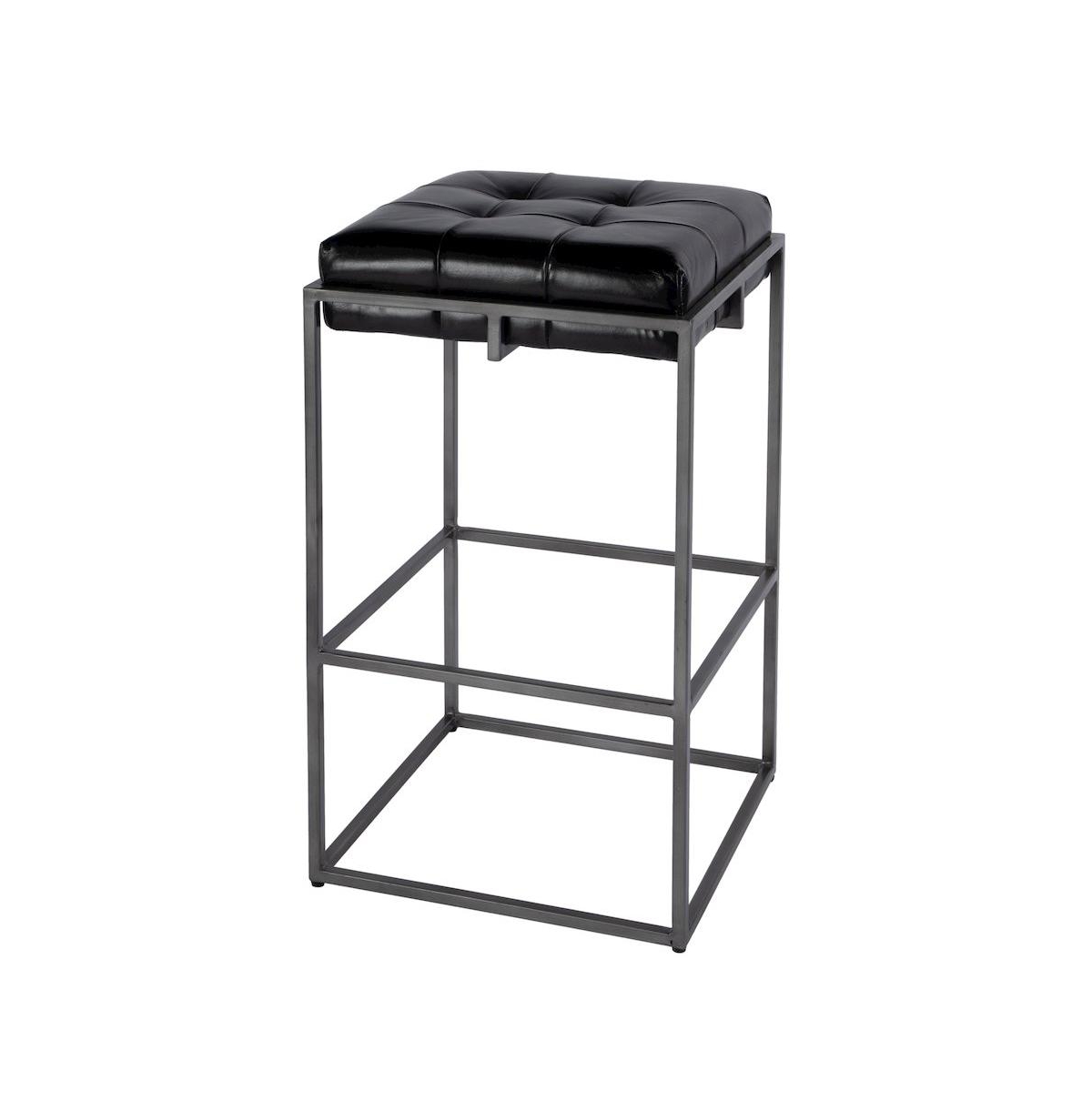 Click here for Butler Specialty Seat Height Tufted Leather and Ir... prices