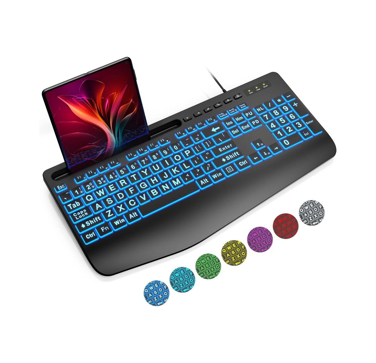 Click here for risokeys Large Print Backlit Computer Keyboards  W... prices