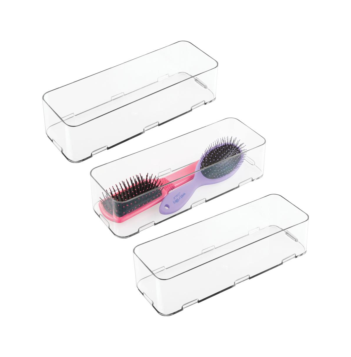 Click here for iDesign Interlocking Plastic Drawer Organizer - Cl... prices