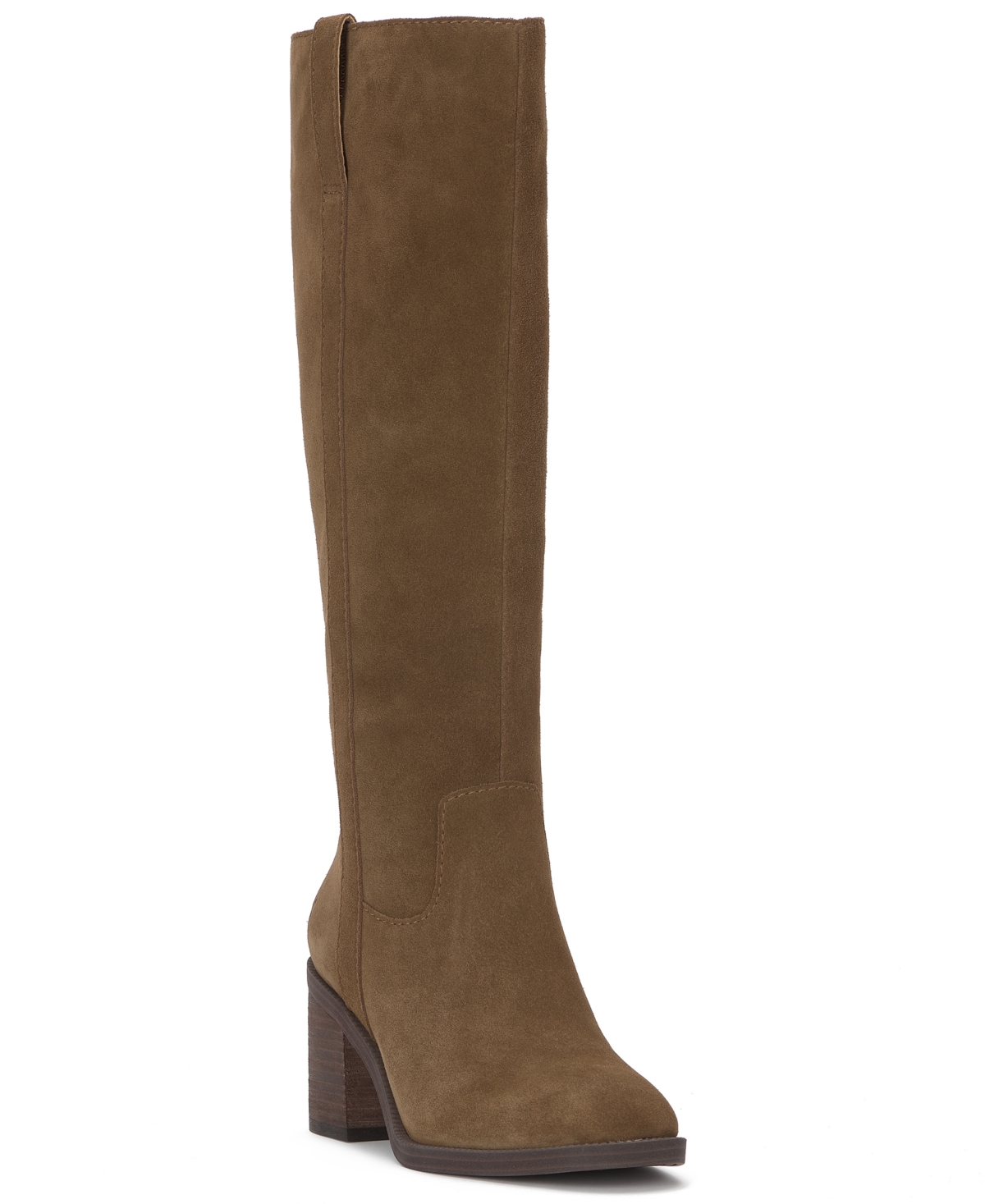 Click here for Lucky Brand Womens Adana Wide Calf Tall Block Heel... prices
