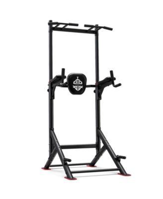 FED FITNESS 450LBS Power Tower, Dual-Triangular Base Pull Up Dip ...