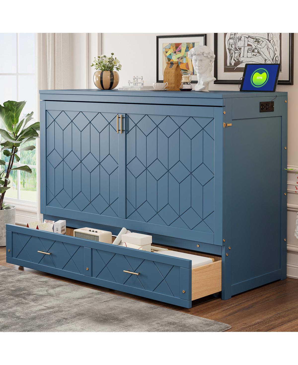 Click here for Streamdale Furniture Murphy Bed with Drawer  Socke... prices