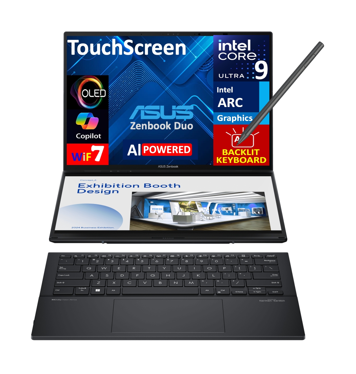Click here for Asus Zenbook Duo 14.0 Inch Oled Display 2-in-1 Lap... prices
