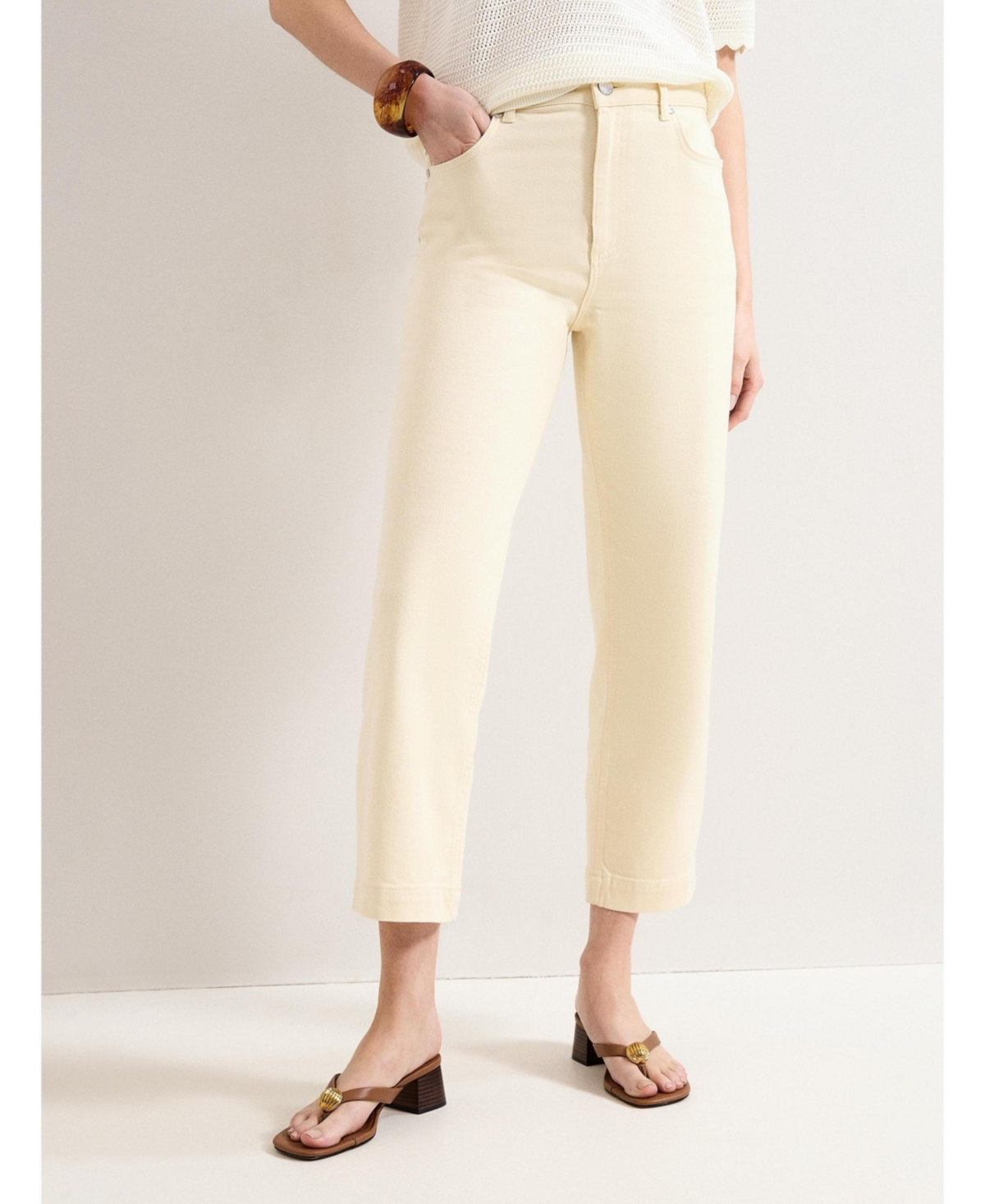Click here for Phase Eight Womens Lexi Mid Rise Cropped Straight... prices