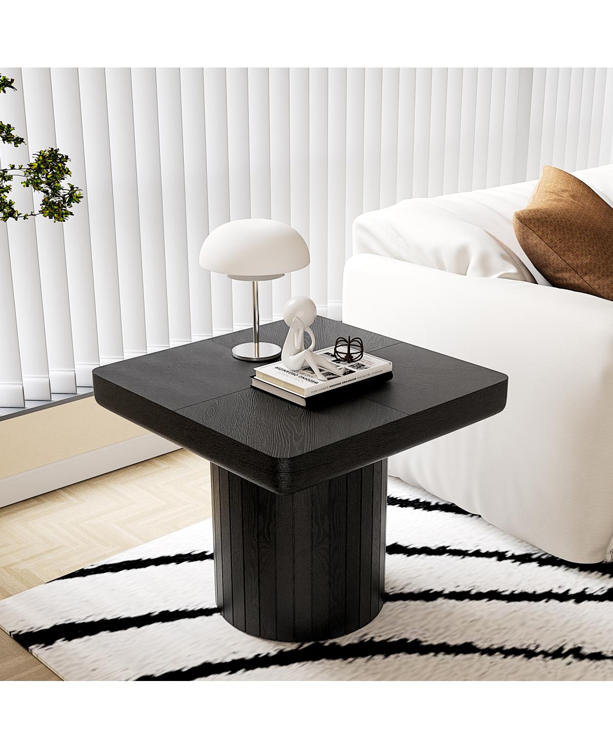 Click here for Streamdale Furniture Modern Solid Wood Veneer Squa... prices