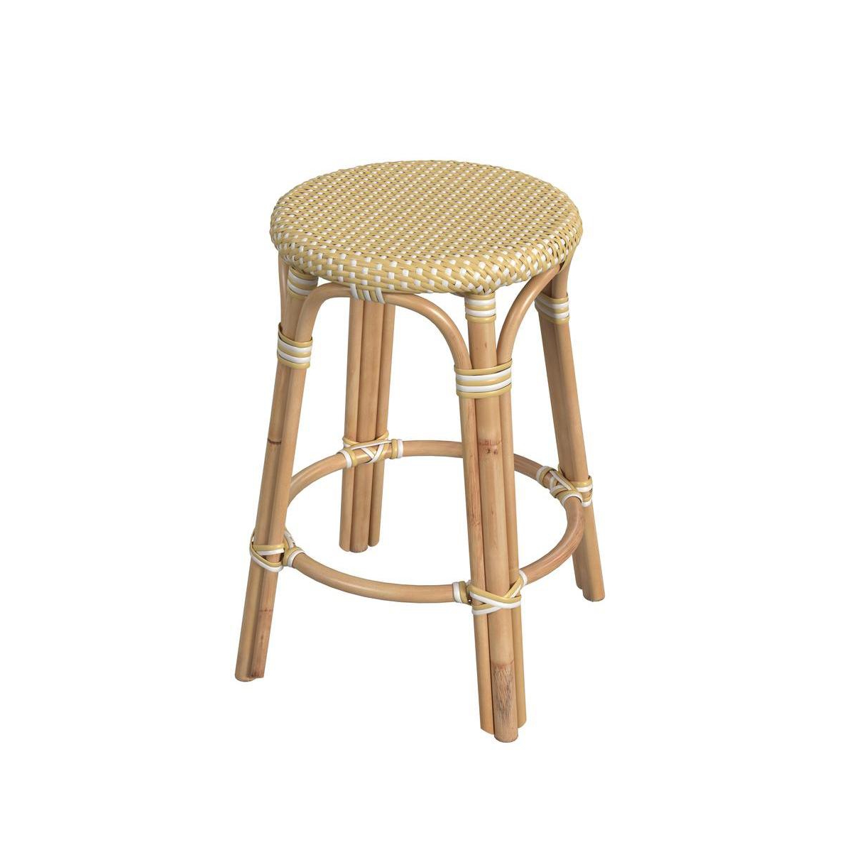 Click here for Butler Specialty Tobias Rattan Round 24 Counter St... prices