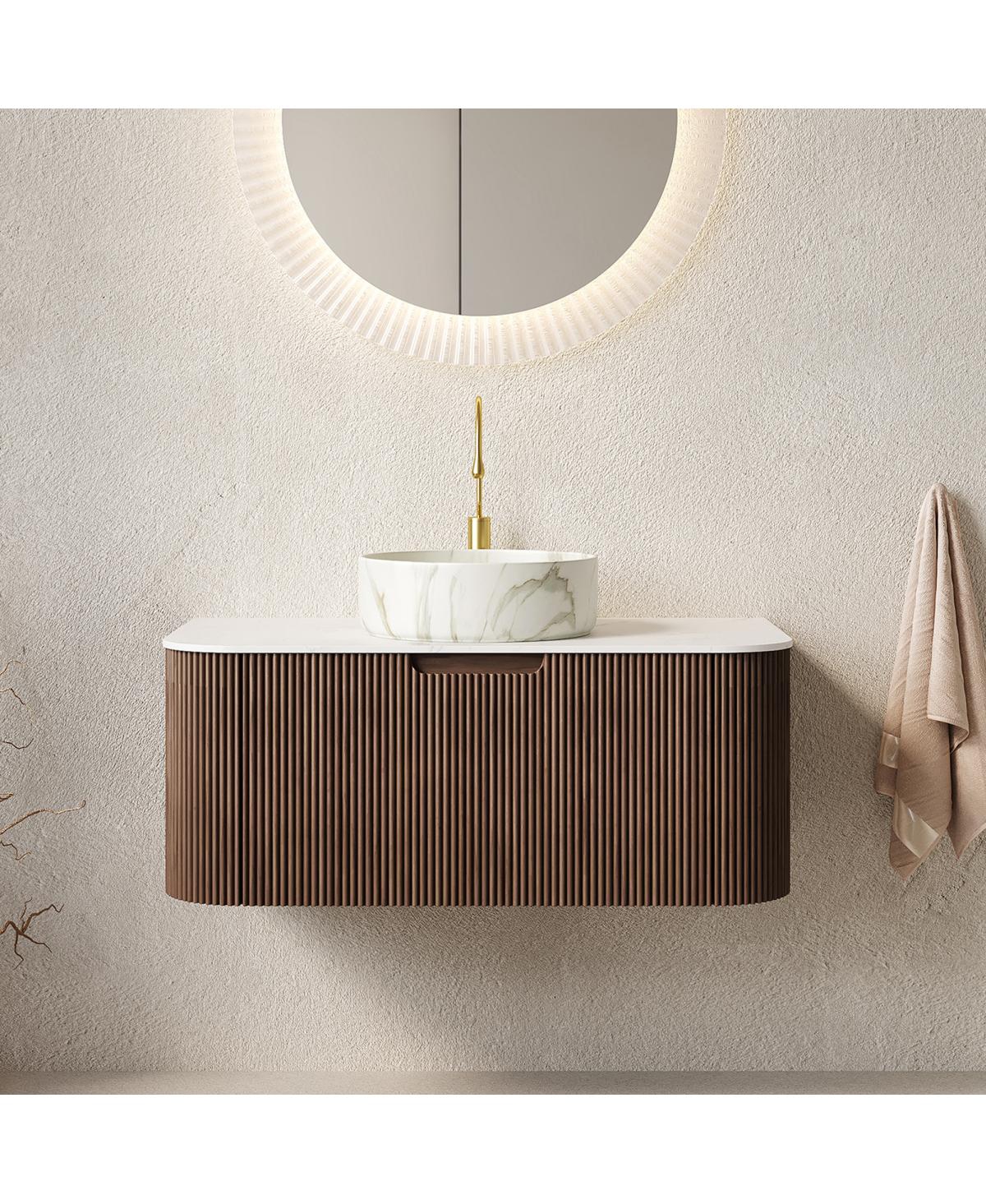 Click here for Sillysis Wall Mounted Bathroom Vanity with Sintere... prices