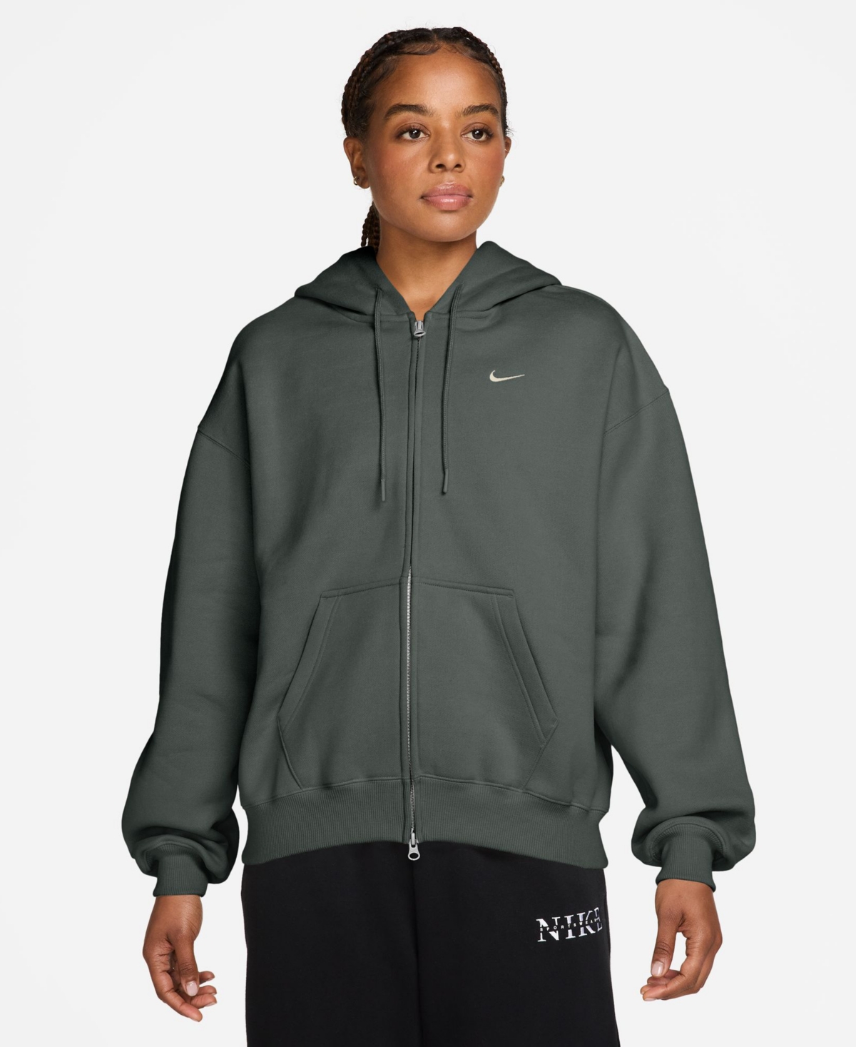 Click here for Nike Studio Fleece Medium Weight Womens Oversized... prices
