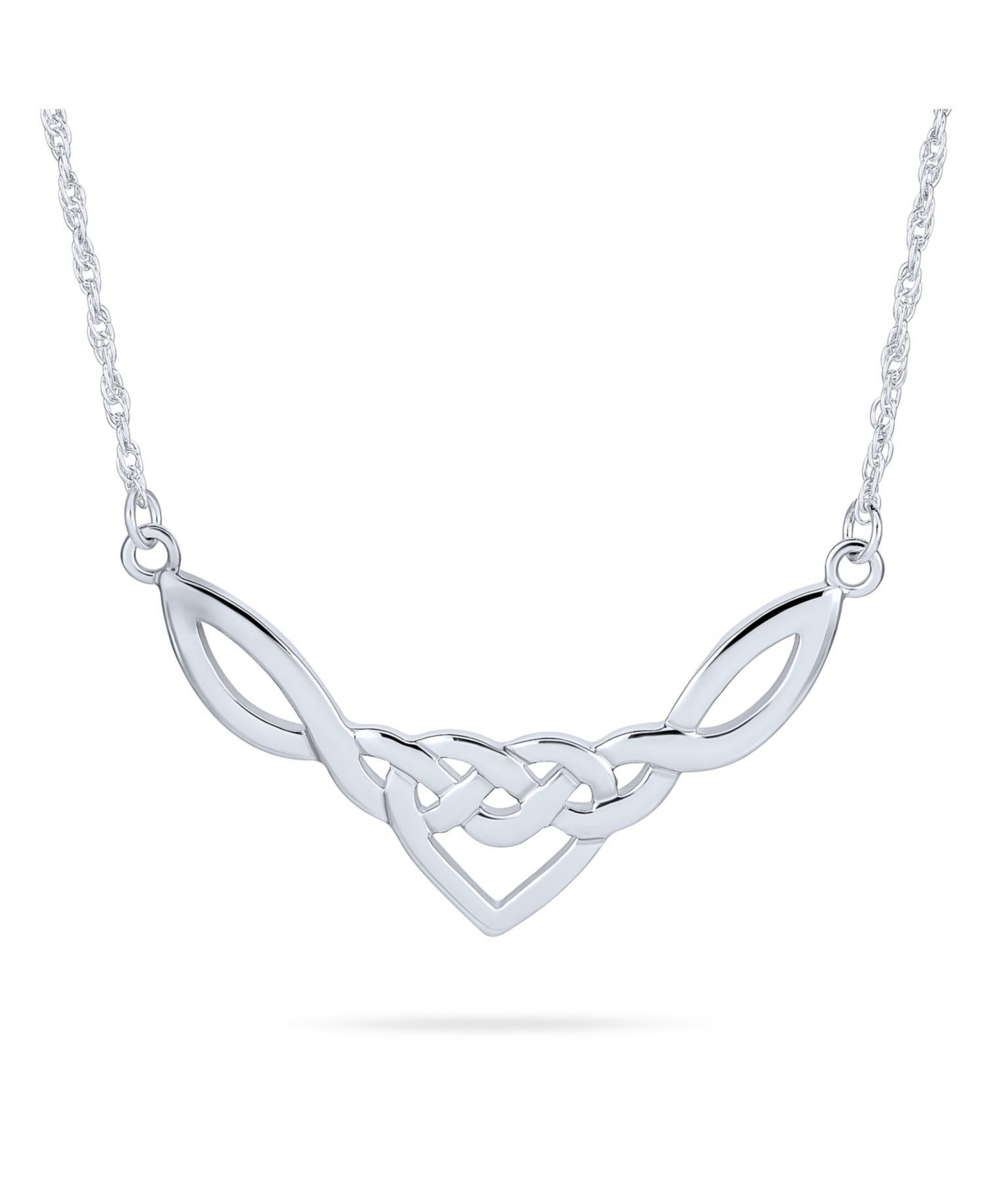 Click here for Bling Jewelry Romantic Celtic Love Knot Heart Coll... prices