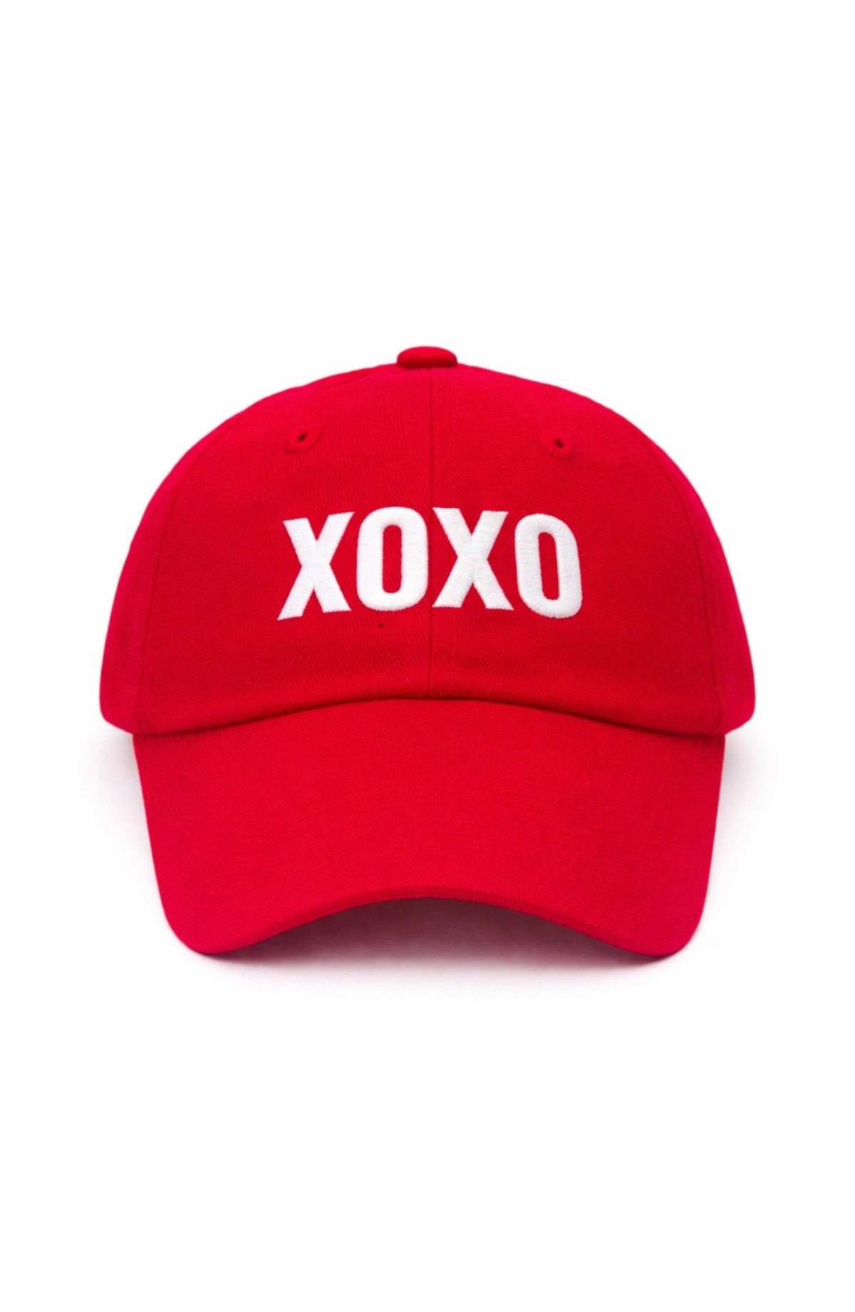 Click here for Bits & Bows Boys Xo Baseball Hat - Red prices