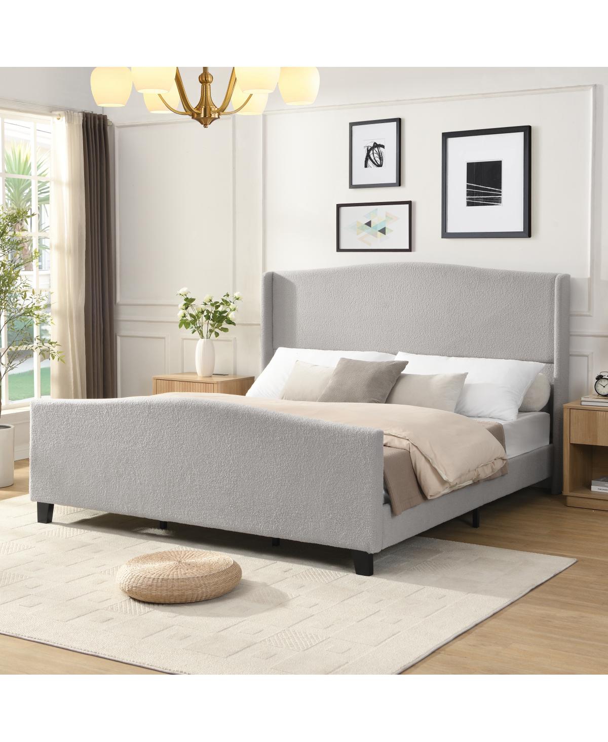 Click here for Streamdale Furniture King Size Upholstered Bed Fra... prices
