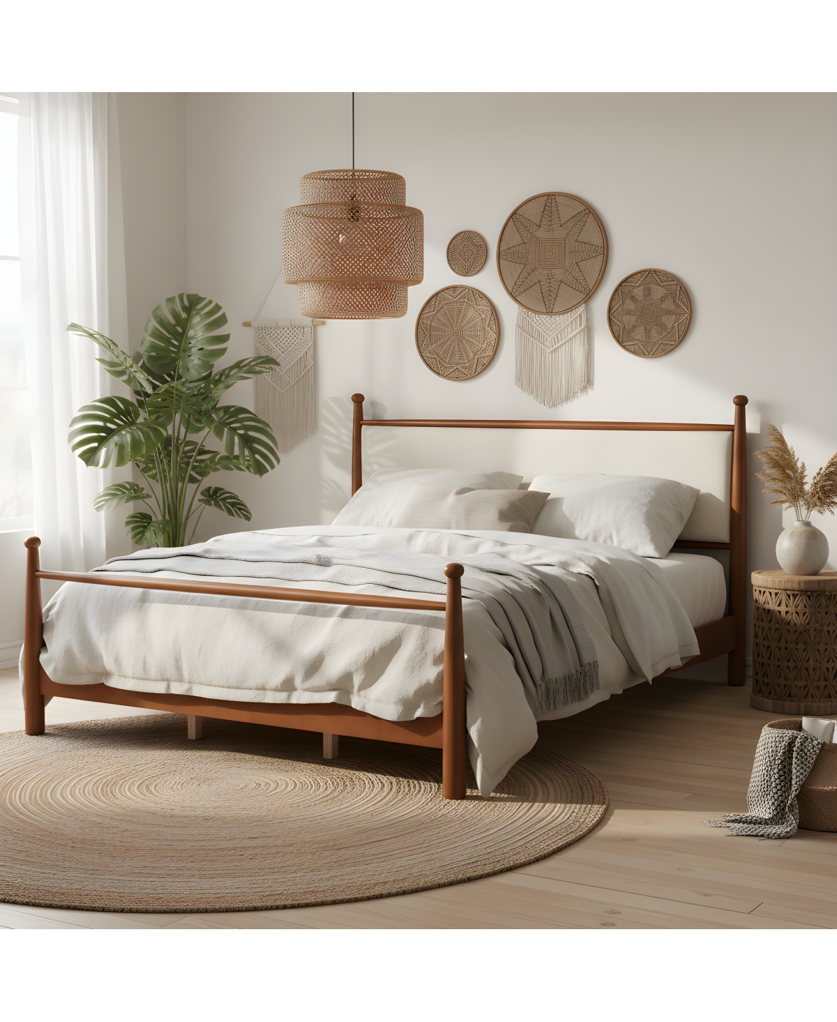 Click here for Streamdale Furniture Solid Poplar and Plywood Bed... prices