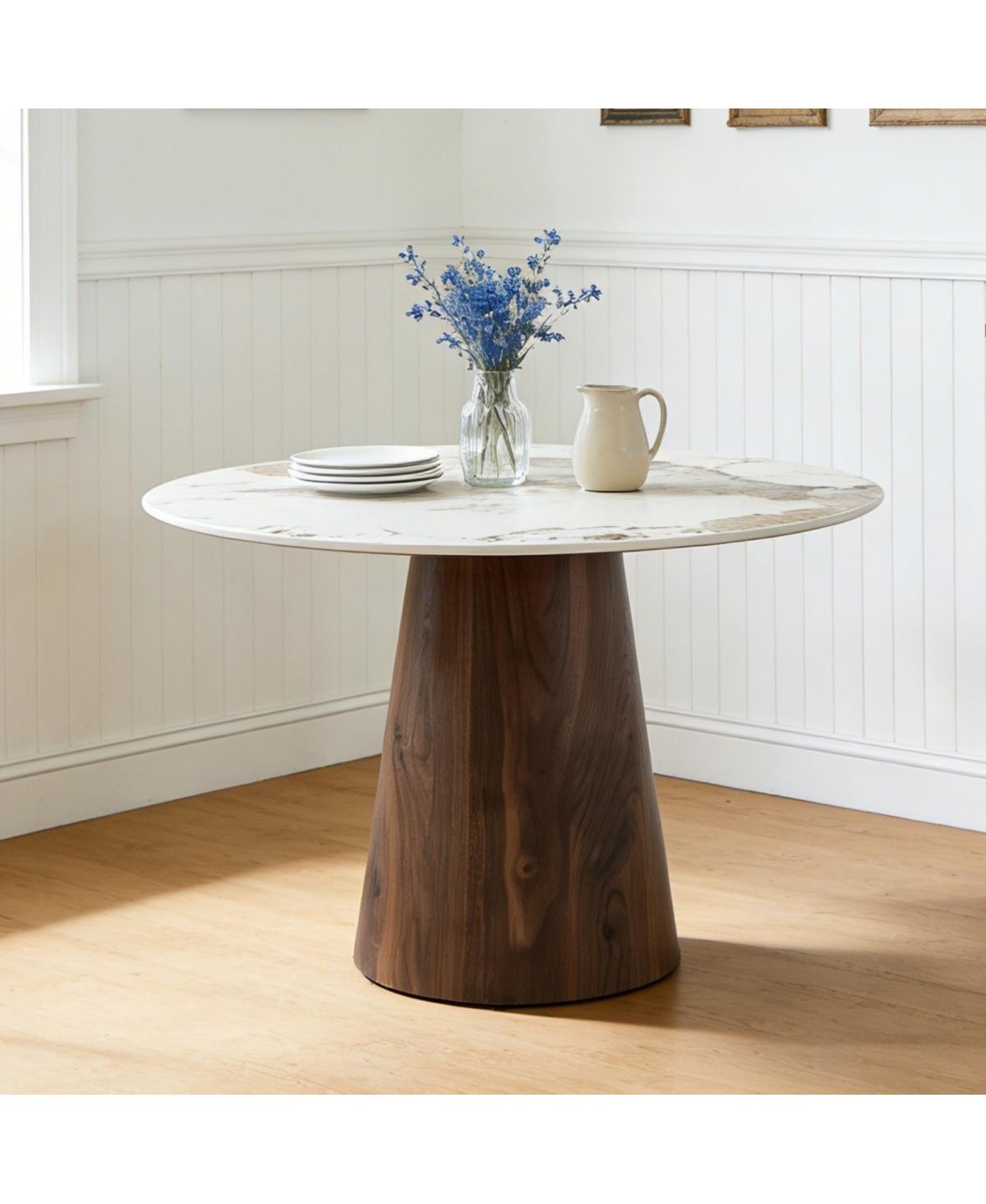 Click here for Streamdale Furniture 42-Inch Modern Round Dining T... prices