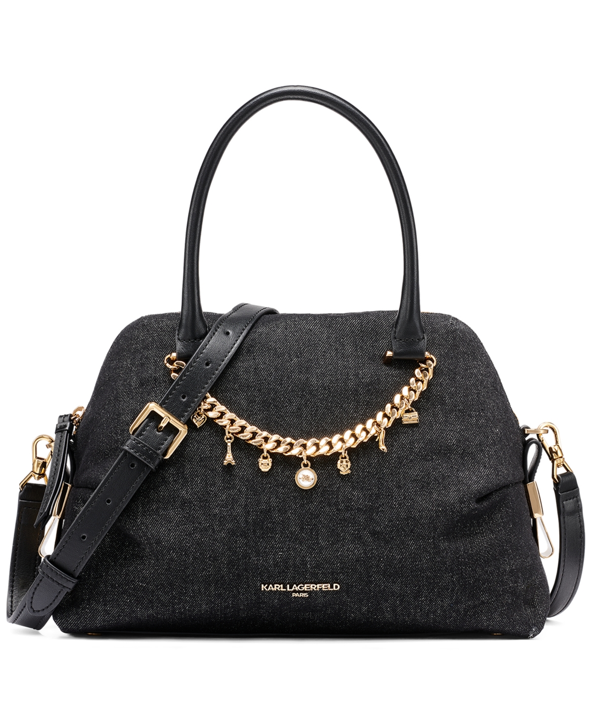 Click here for Karl Lagerfeld Paris Charlaine Medium Satchel Hand... prices