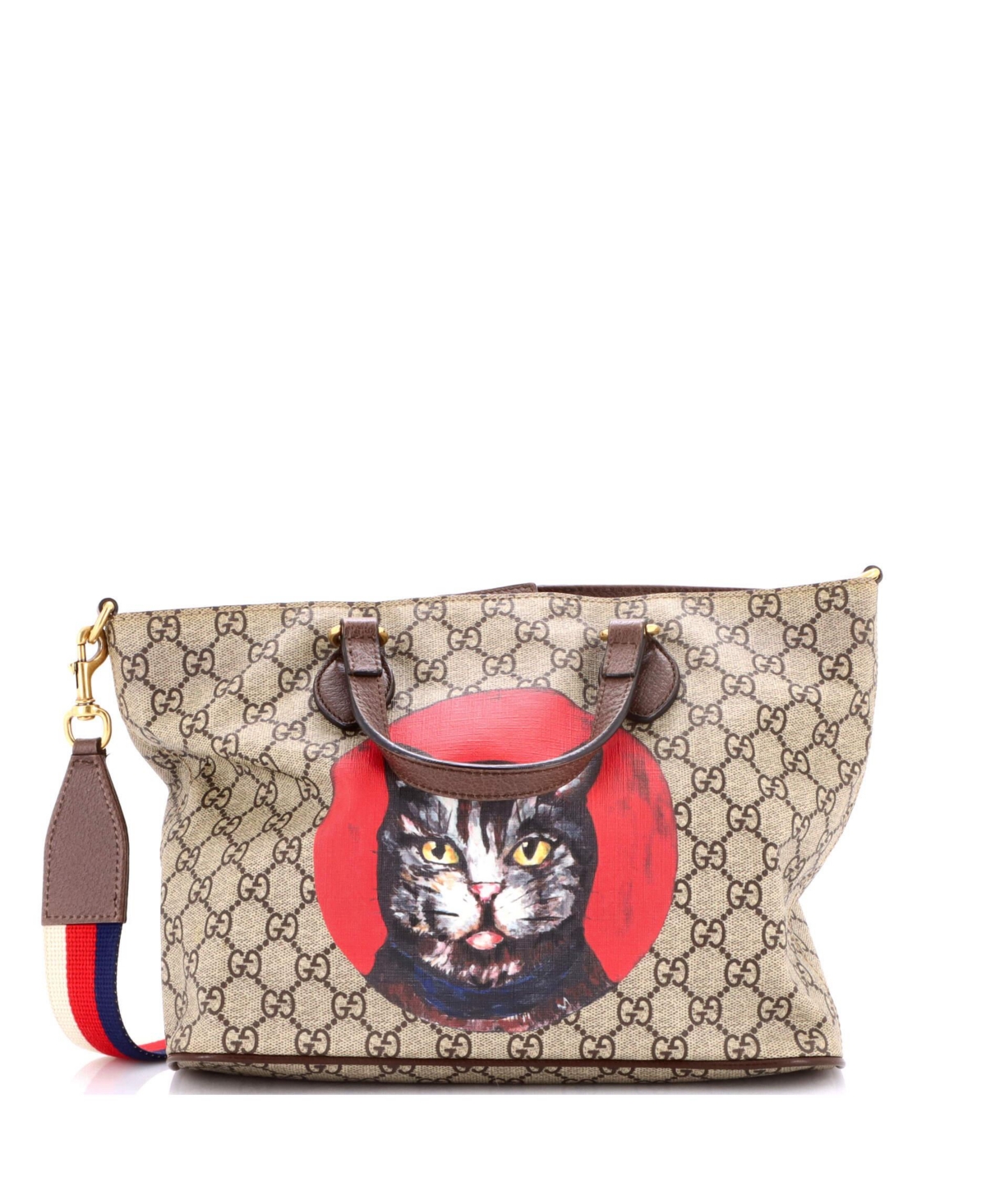 Click here for Pre-Owned Gucci Small Convertible Soft Tote Mystic... prices