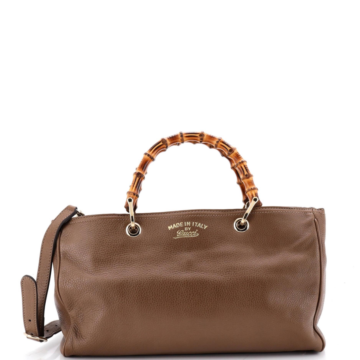 Click here for Pre-Owned Gucci Medium Bamboo Shopper Tote Leather... prices