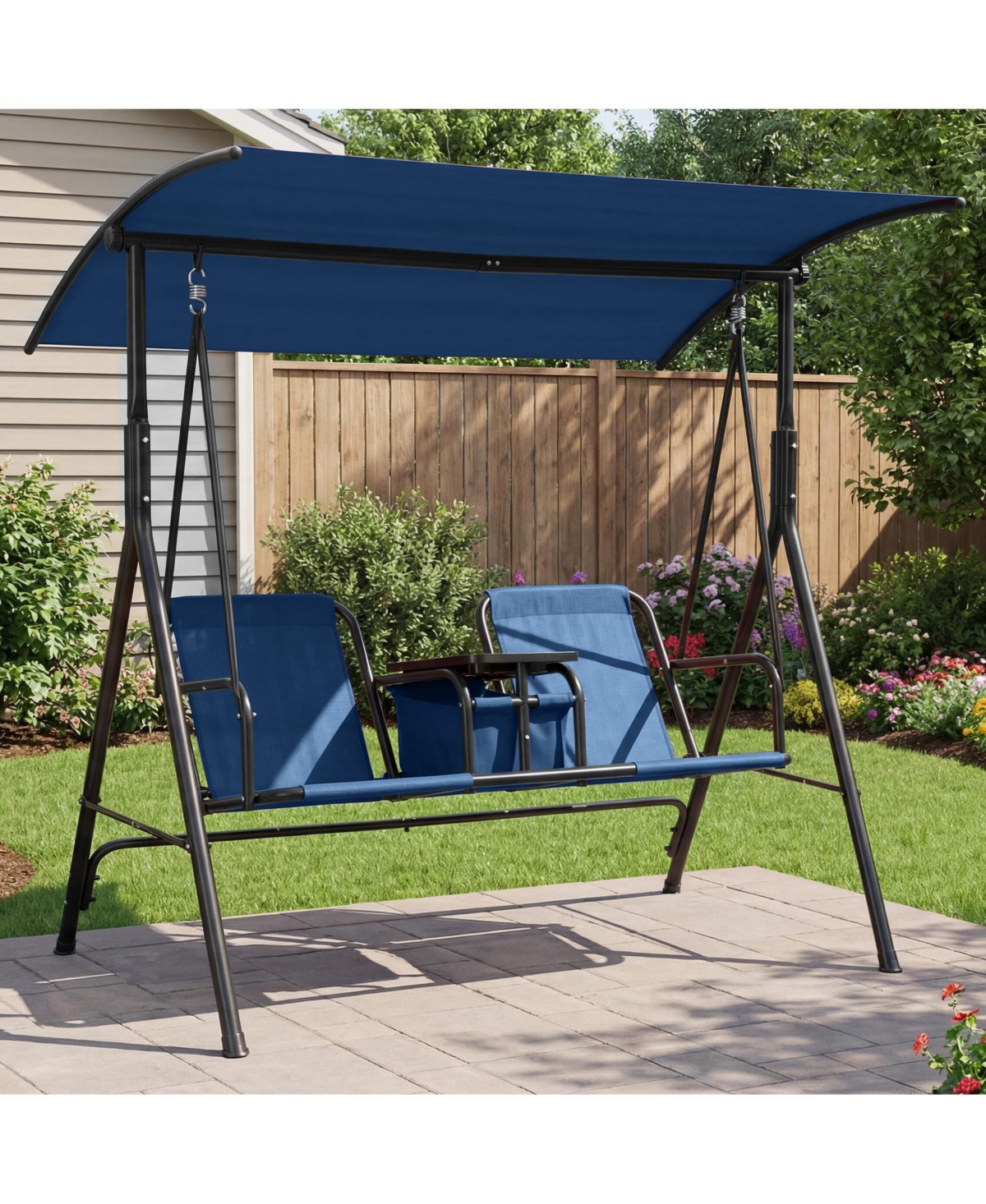 Click here for homfan Comfortable Outdoor Porch Swing Chair for G... prices