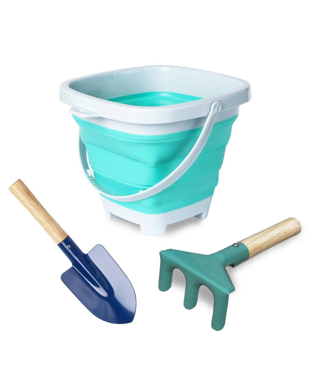 Click here for Gnuadz Collapsible Metal Beach Bucket Shovel Rake... prices