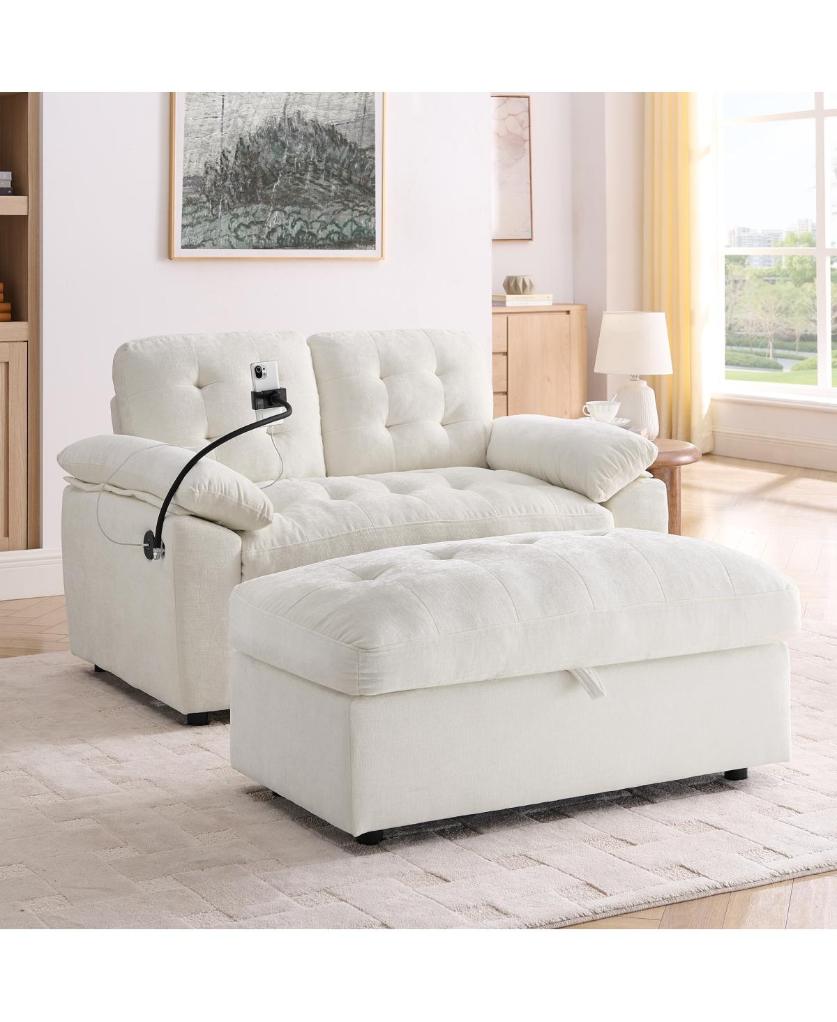 Click here for Streamdale Furniture Reclining Sofa with Ottoman a... prices