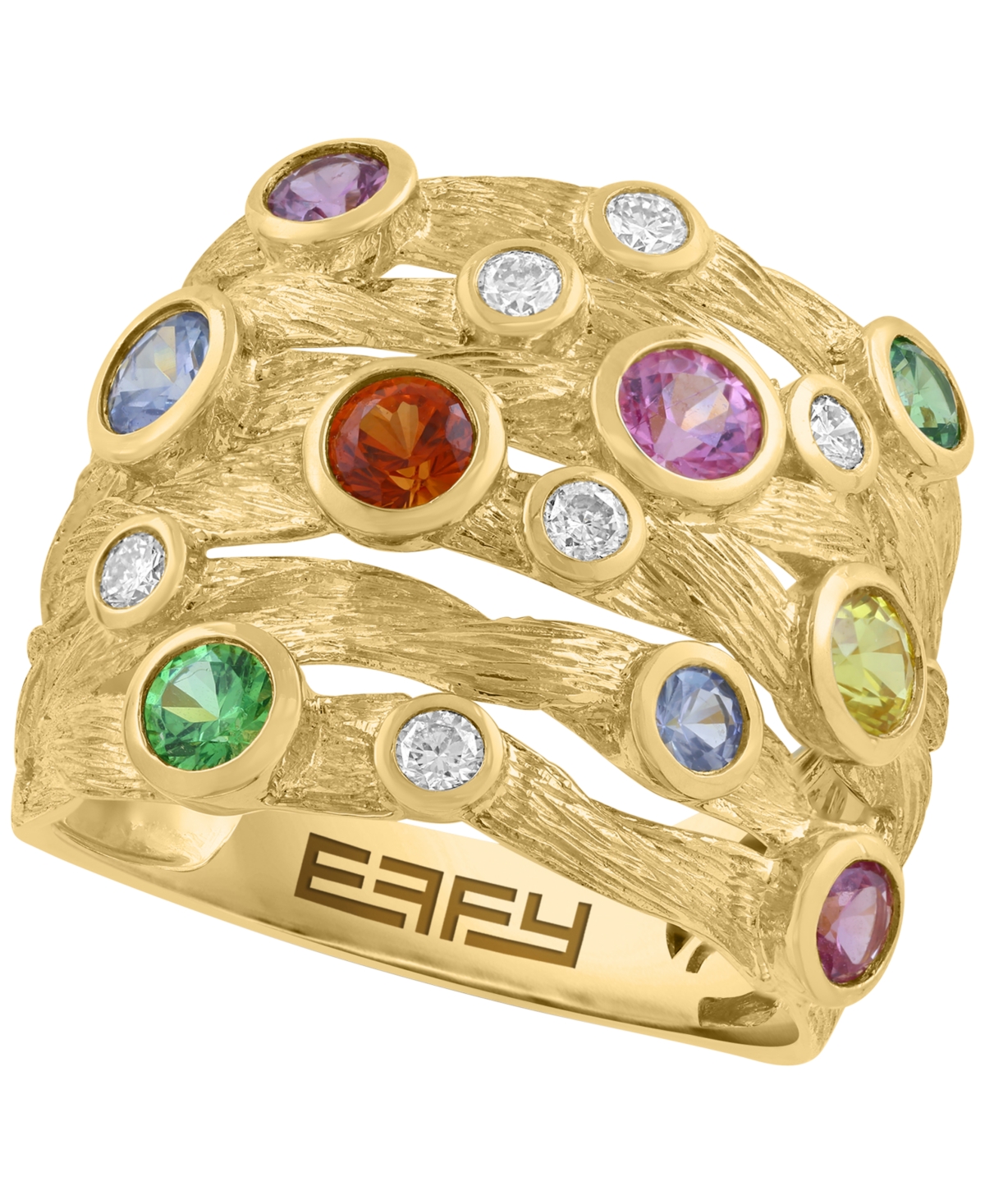 Click here for Effy Collection Multi-Sapphire (1-3/8 ct. t.w.) &... prices
