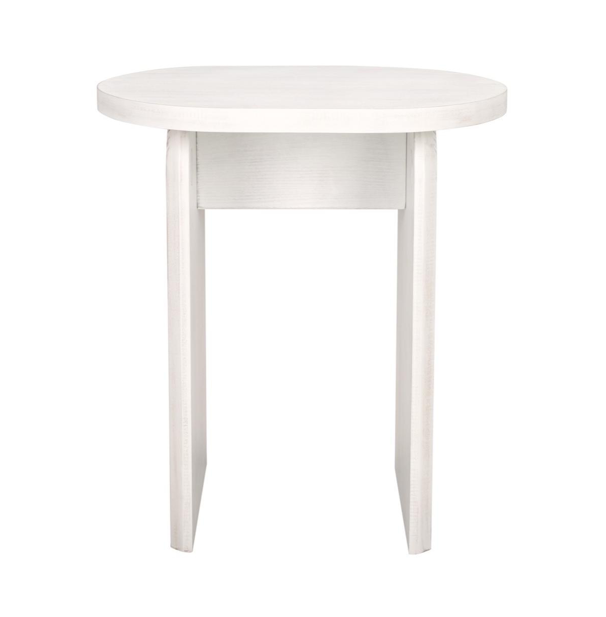Click here for Safavieh Syura Ribbed Accent Table - White wash prices