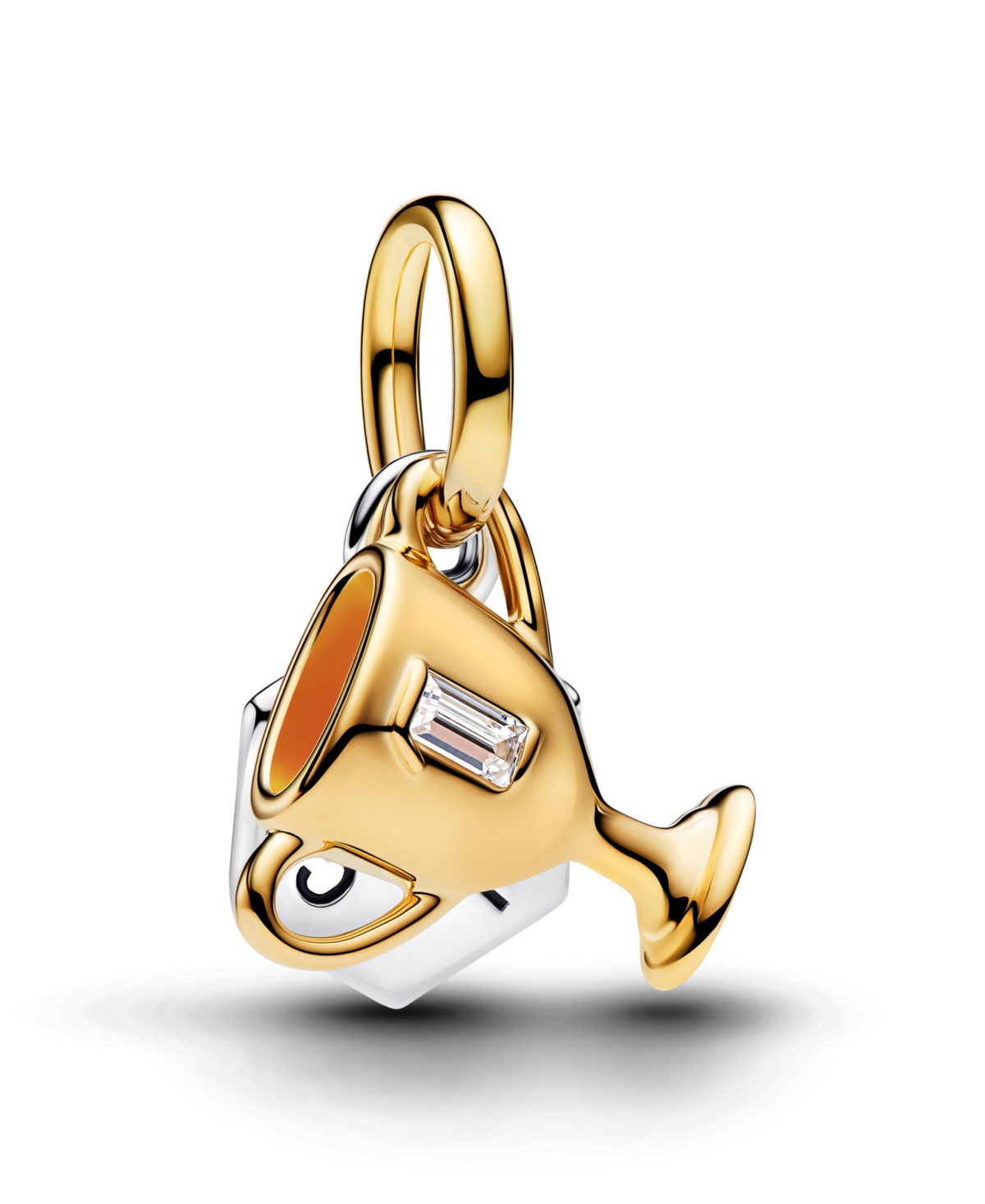 Click here for Pandora Engravable Trophy Double Dangle Charm - Tw... prices