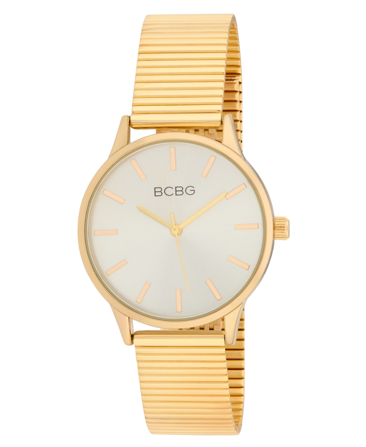 Click here for Bcbg Womens Quartz Round Gold Stainless Steel Watc... prices