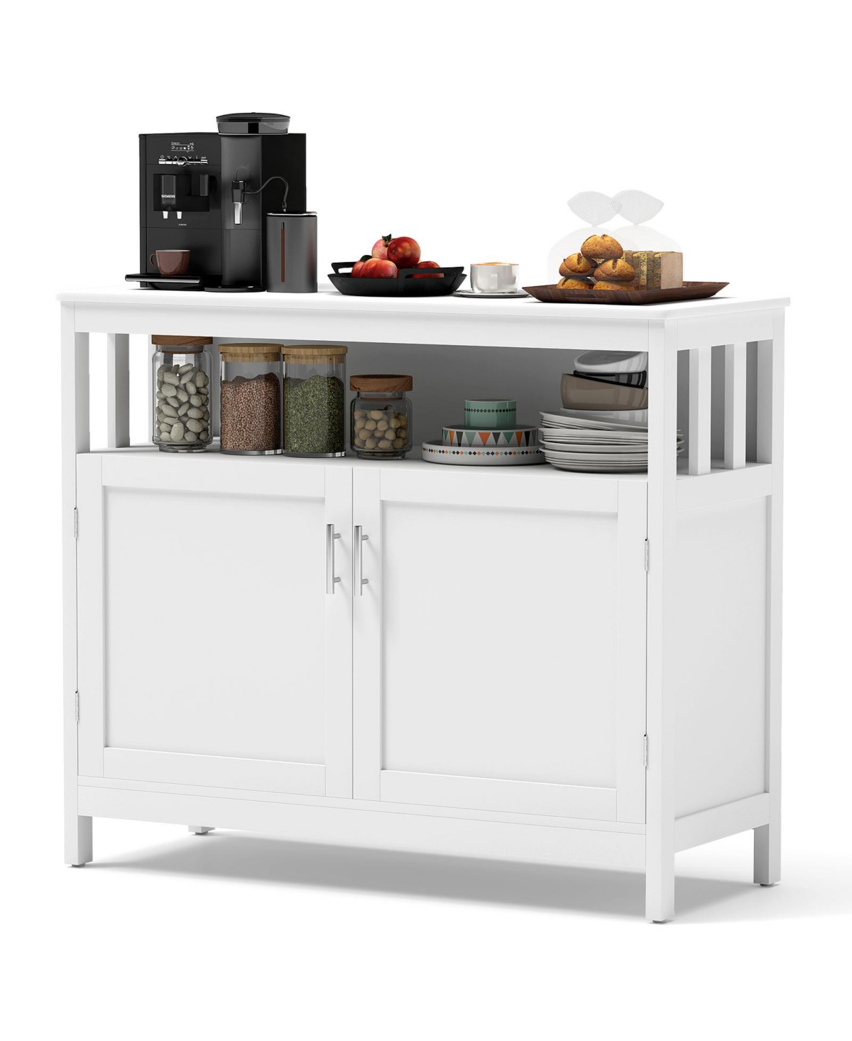 Click here for Gouun Kitchen Buffet Server Sideboard Storage Cabi... prices