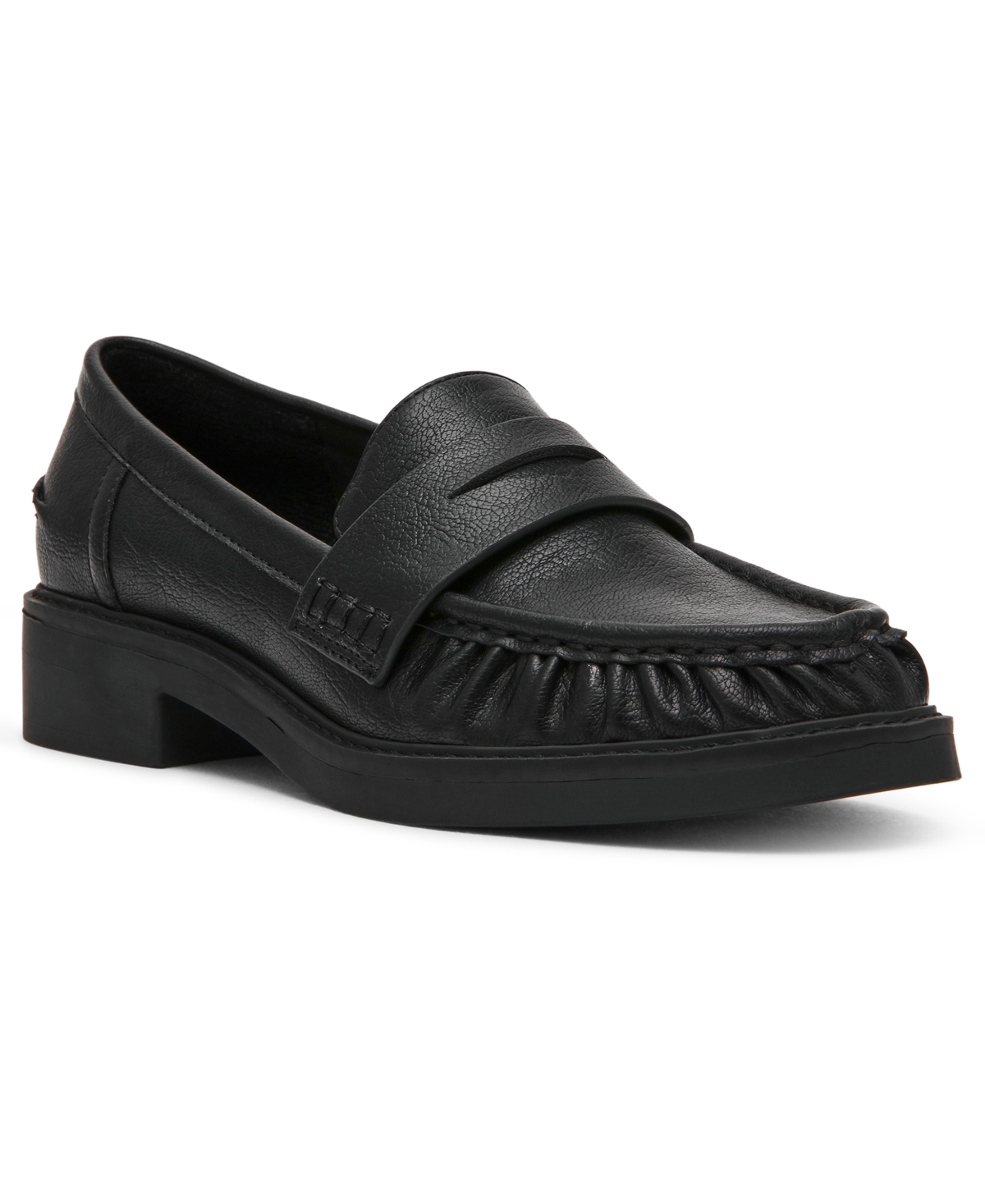 Click here for Dv Dolce Vita Womens Theyo Ruched Classic Loafers... prices