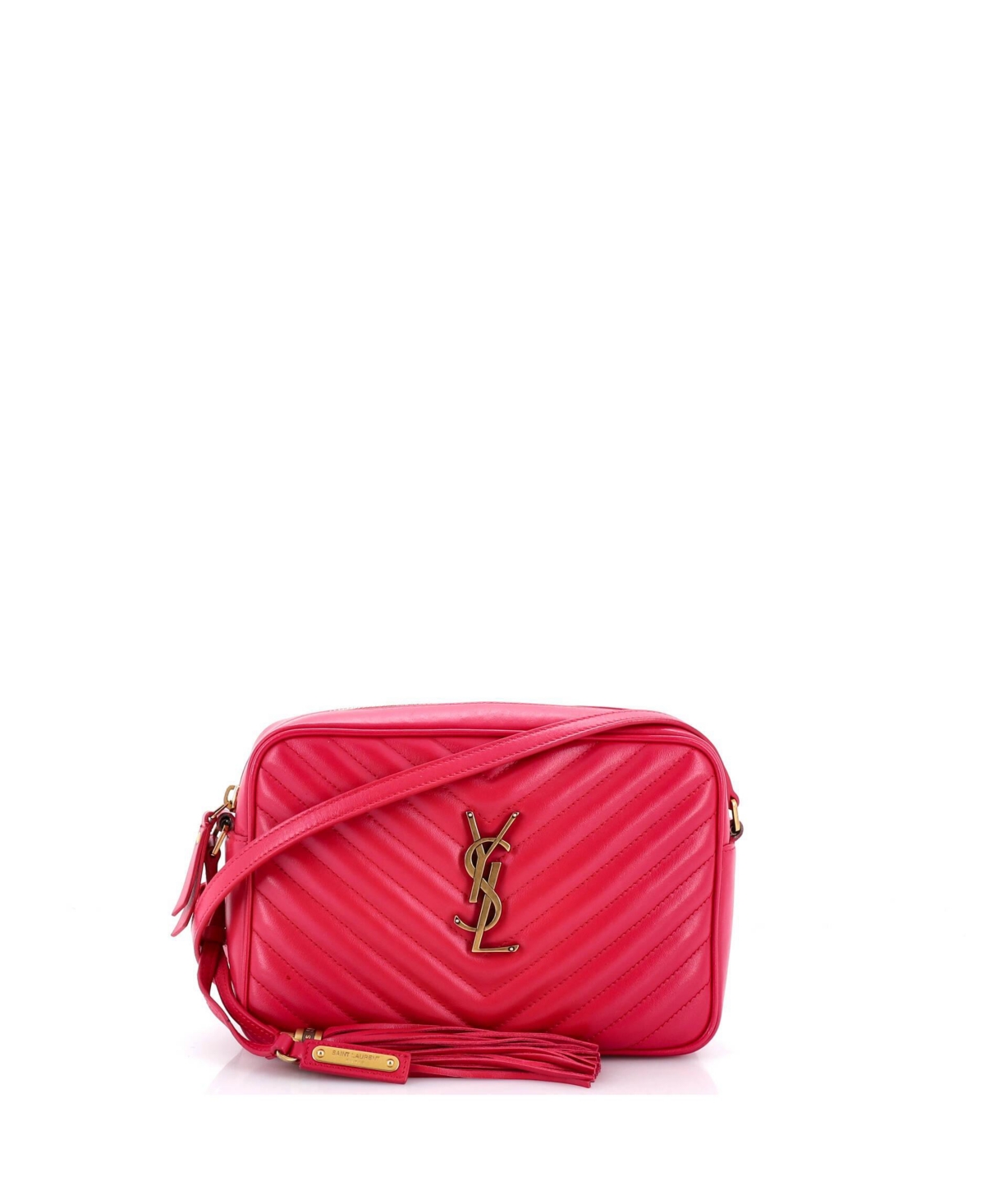 Click here for Pre-Owned Saint Laurent Small Lou Camera Bag Matel... prices