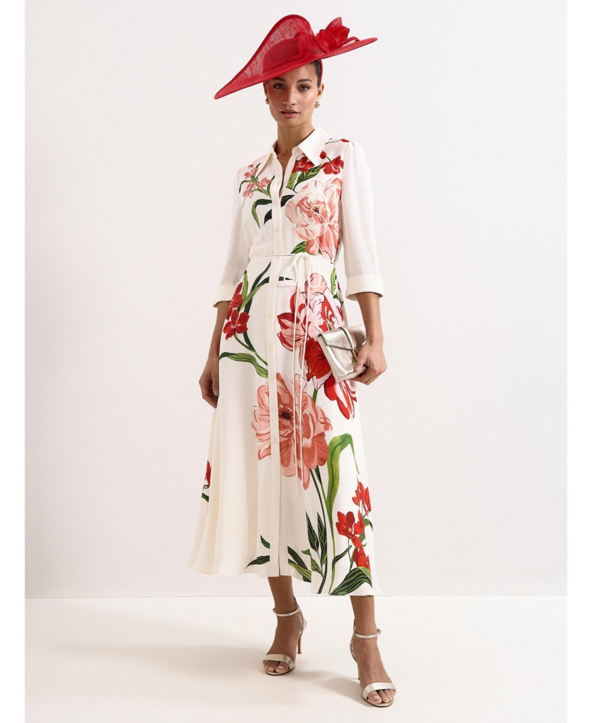 Click here for Phase Eight Womens Anabella Shirt Dress - Ivory prices