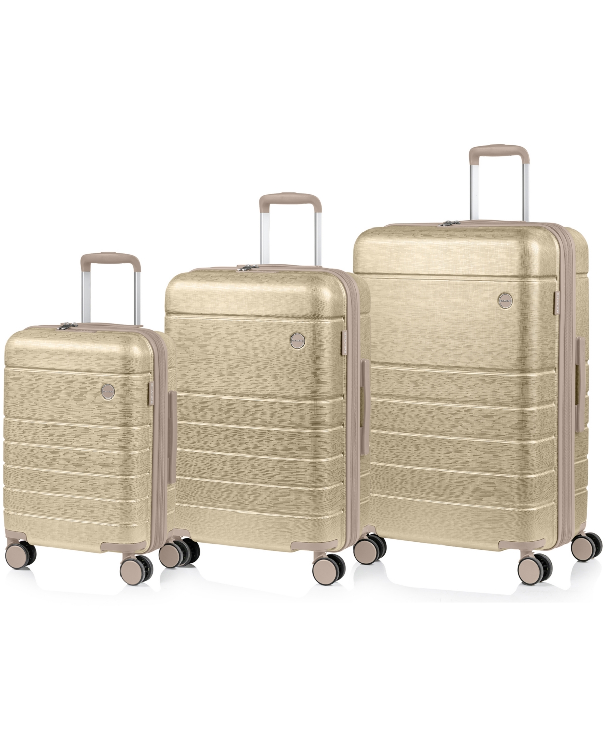 Click here for Champs Linen Ii 3-Pc. Hardside Expandable Luggage... prices