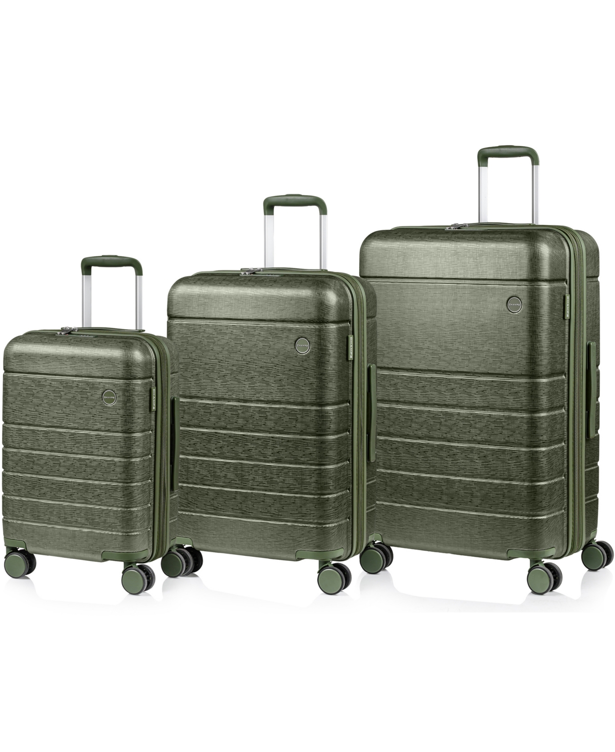 Click here for Champs Linen Ii 3-Pc. Hardside Expandable Luggage... prices