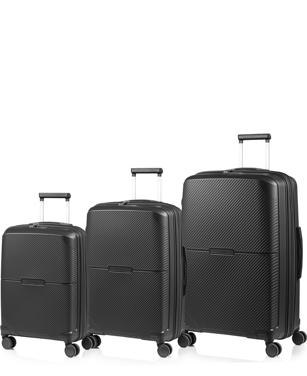 Click here for Champs Aura 3-Pc. Hardside Expandable Luggage set... prices