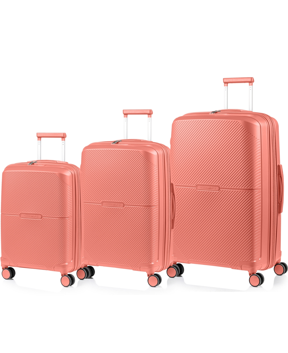 Click here for Champs Aura 3-Pc. Hardside Expandable Luggage set... prices
