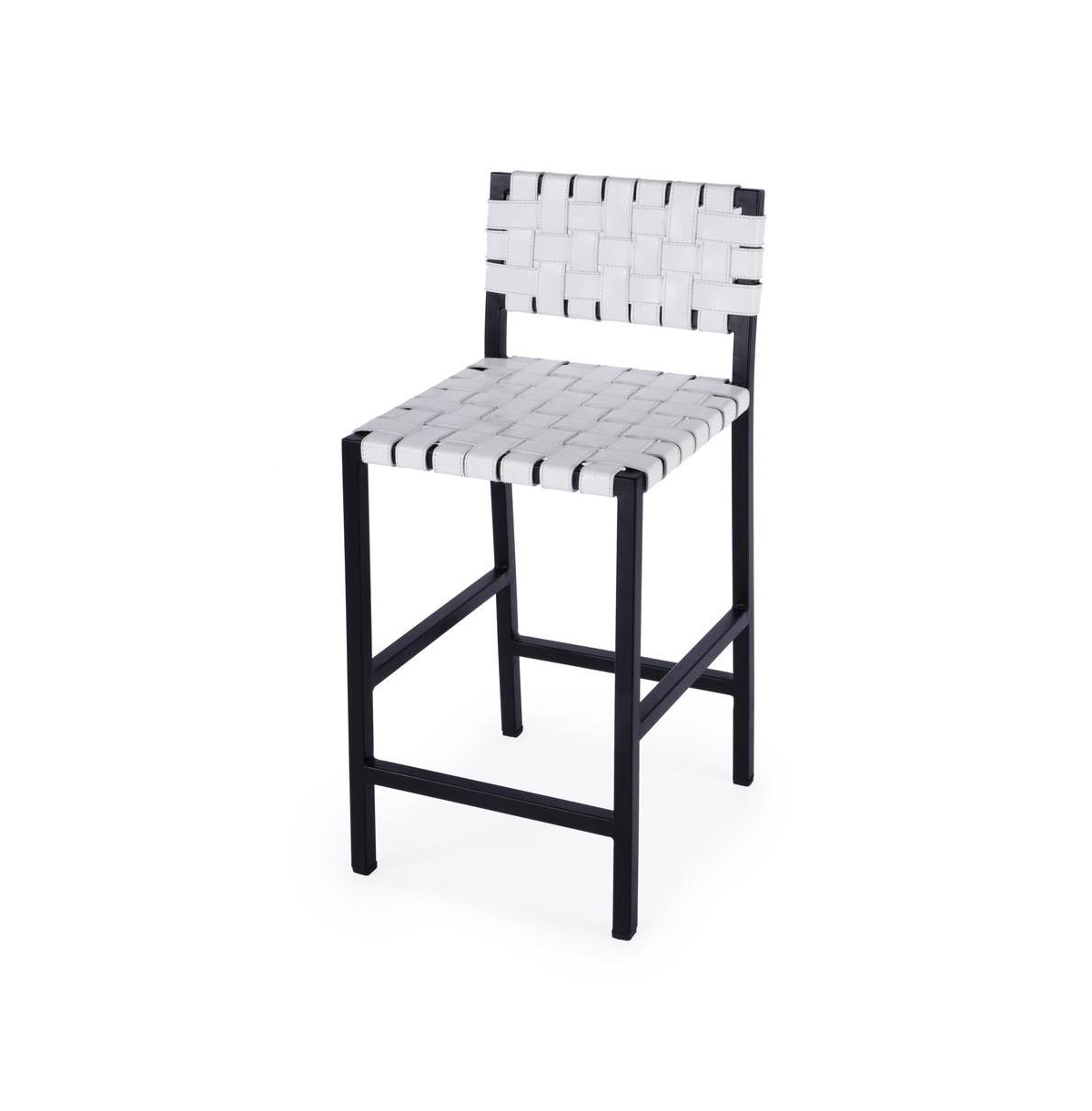 Click here for Butler Specialty Bromley Iron and Leather 24.5 Cou... prices
