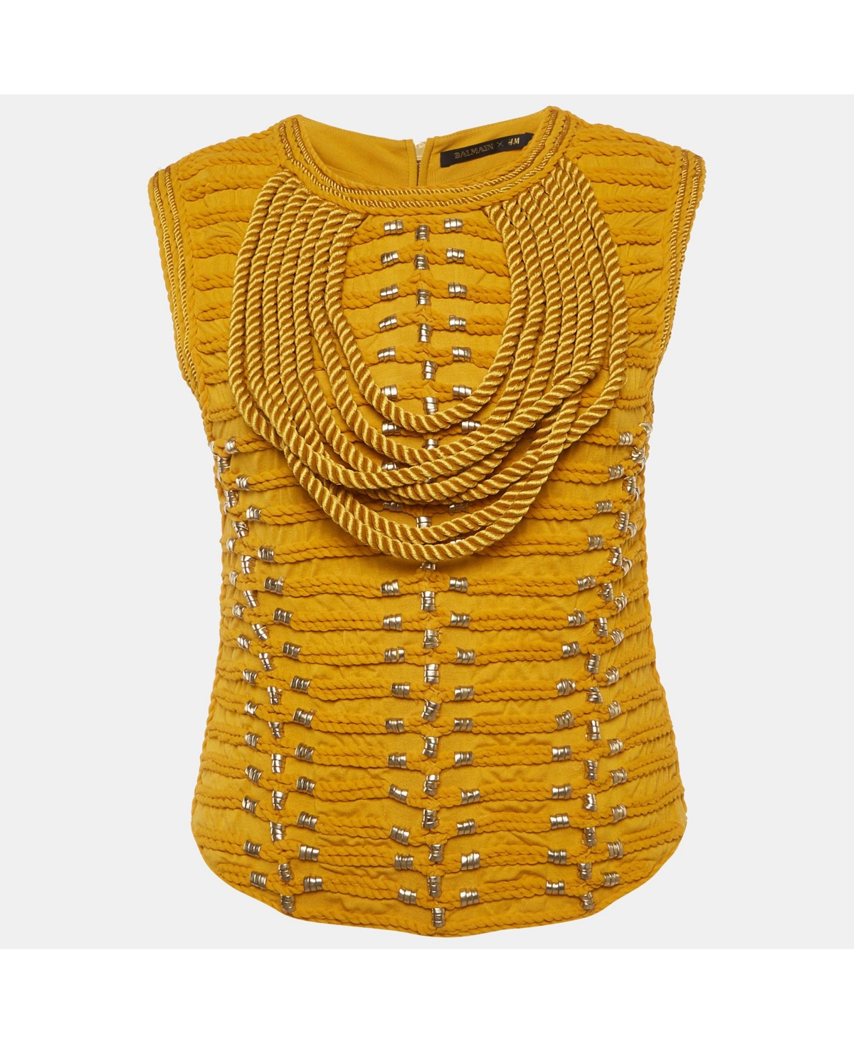 Click here for Pre-Owned Balmain Womens X Handm Jersey Rope Embro... prices
