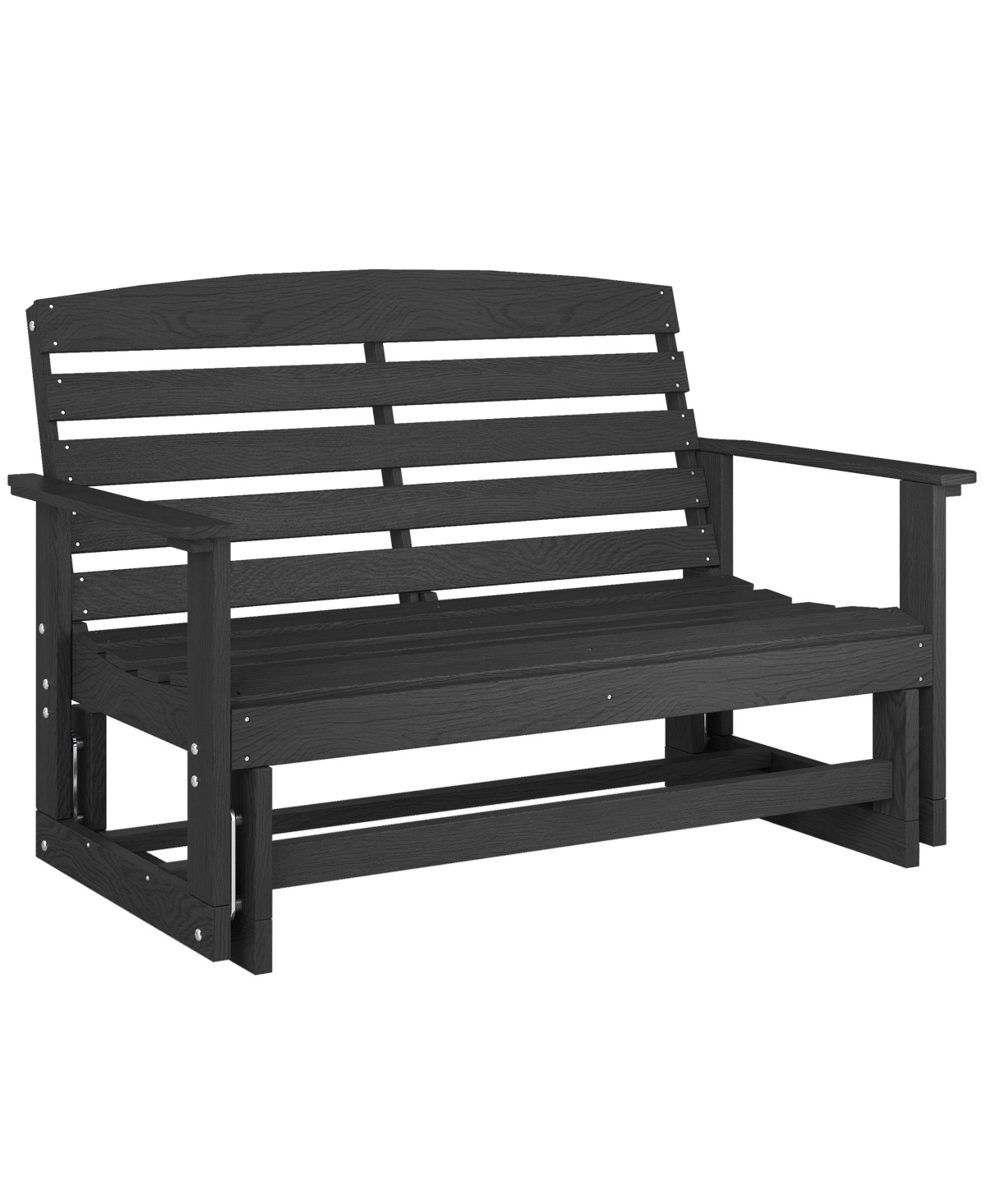Click here for Outsunny Patio Glider Bench  Hdpe Outdoor Glider L... prices