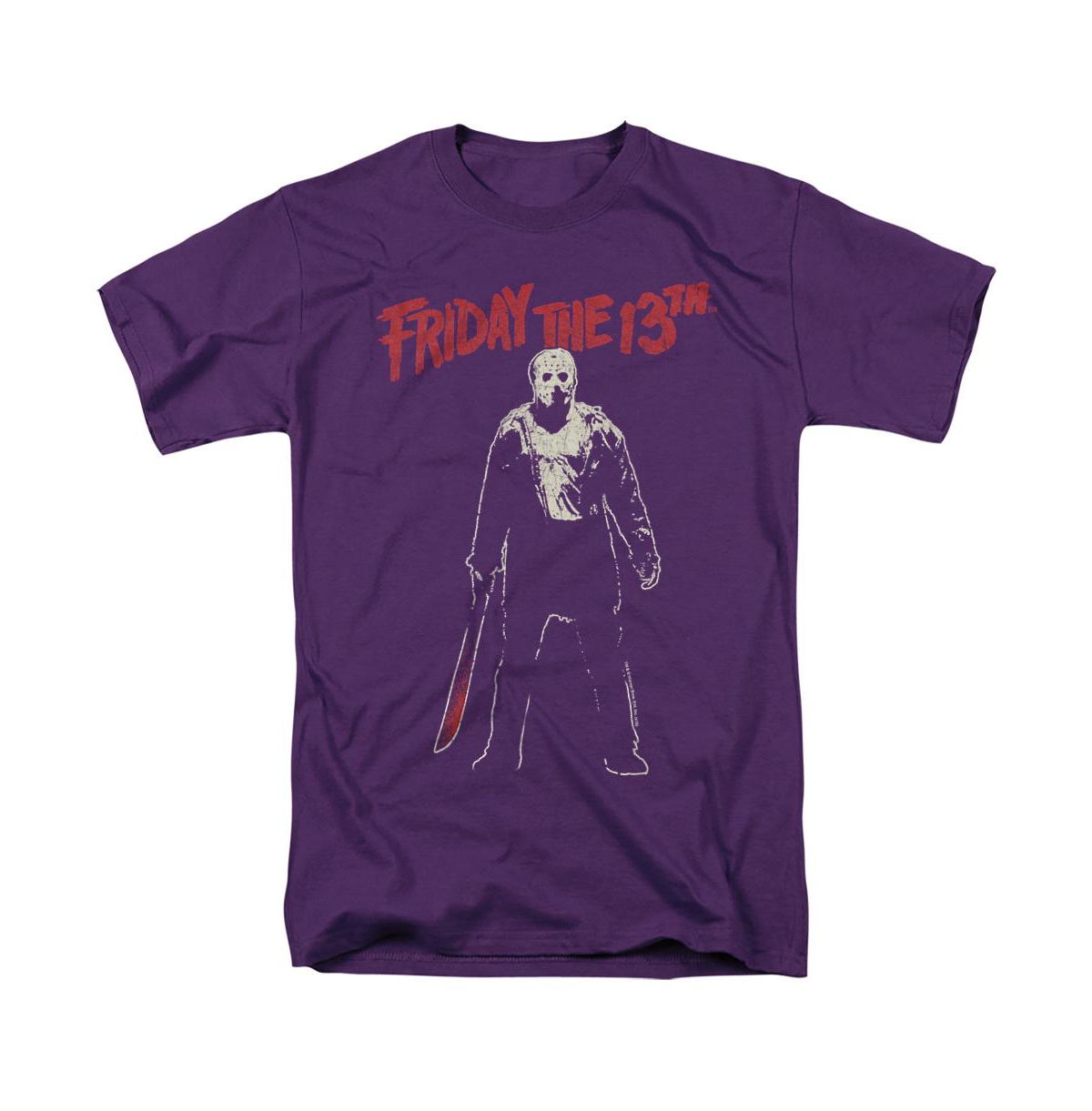 Click here for Friday The 13th Mens Chchch Ahahah T Shirt - Purpl... prices