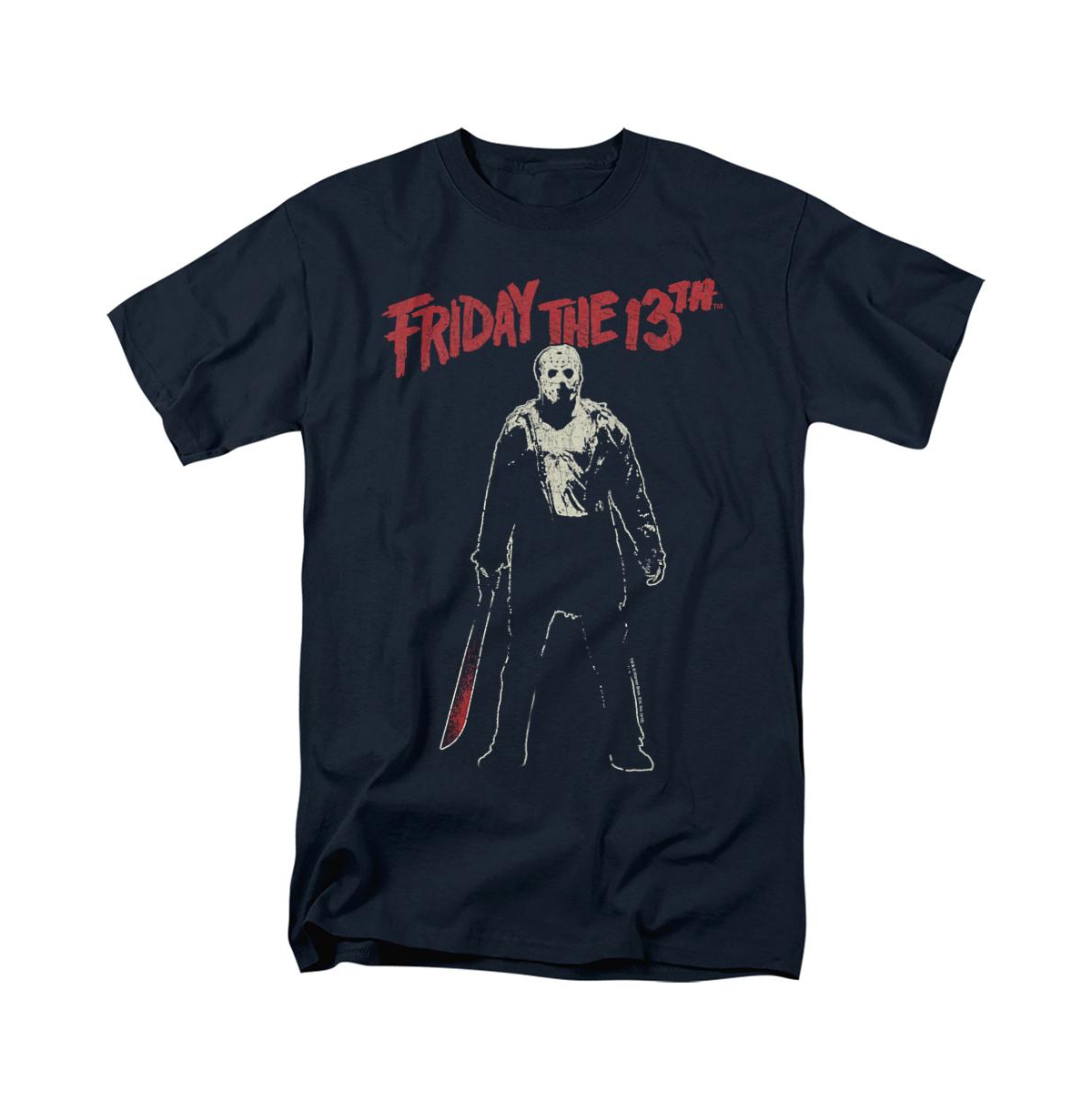 Click here for Friday The 13th Mens Chchch Ahahah T Shirt - Navy prices
