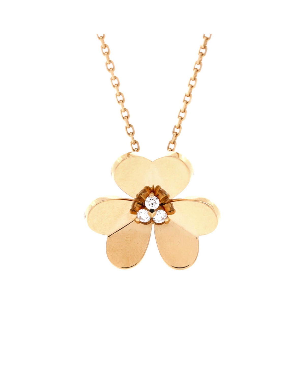 Click here for Pre-Owned Van Cleef & Arpels Frivole Pendant Neckl... prices