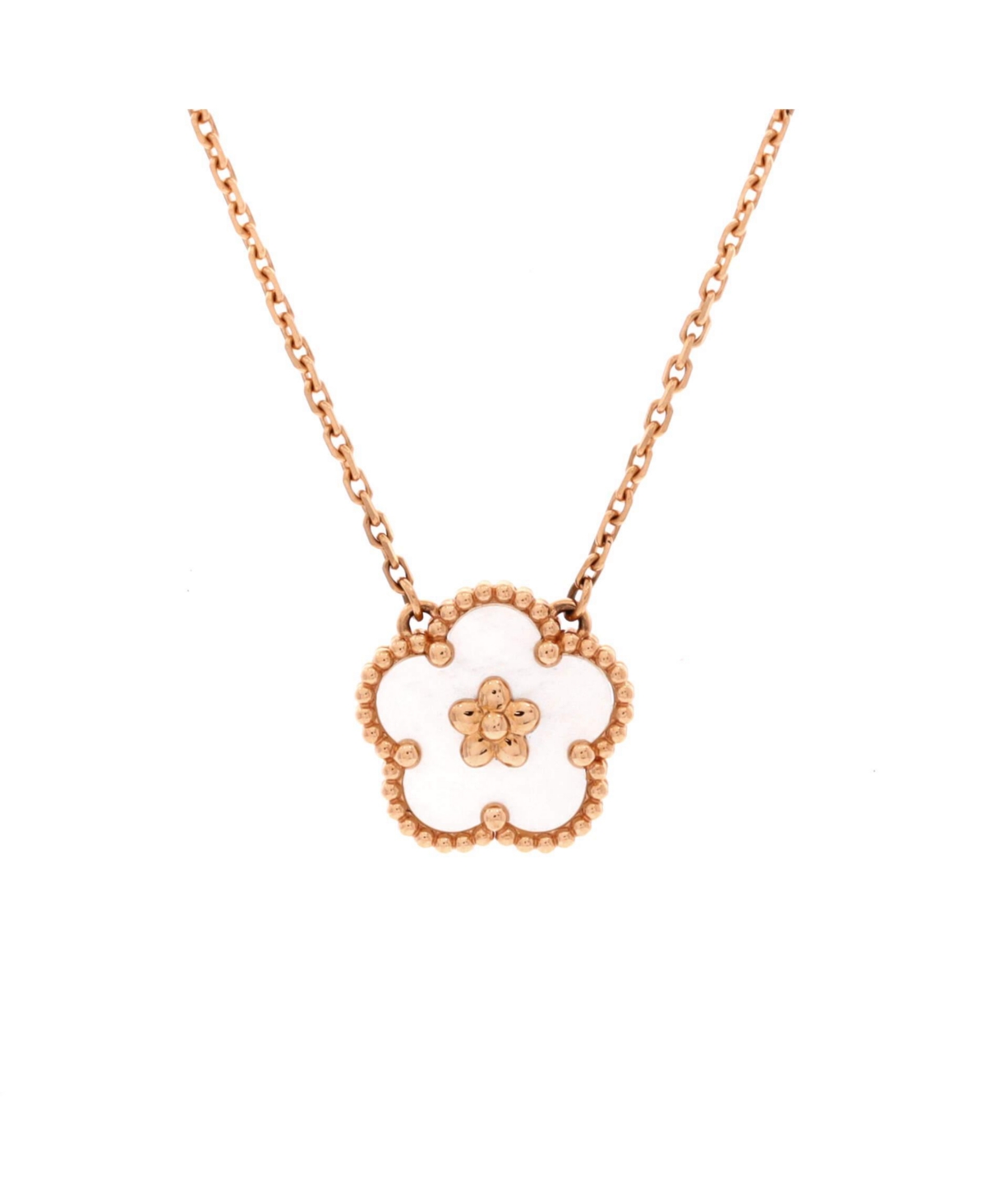 Click here for Pre-Owned Van Cleef & Arpels Lucky Spring Plum Blo... prices