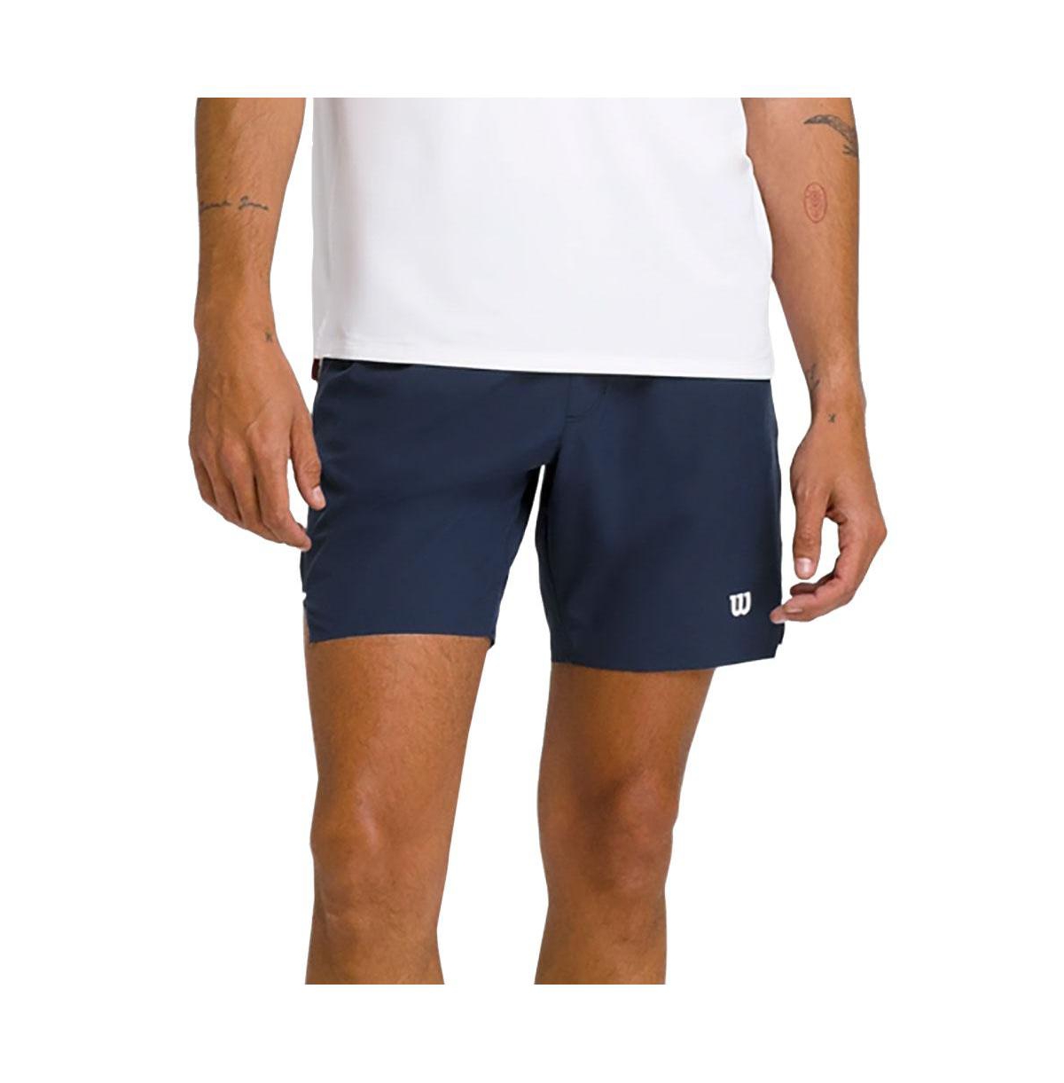 Click here for Wilson Mens Tournament V2 7 Inch Tennis Shorts - C... prices