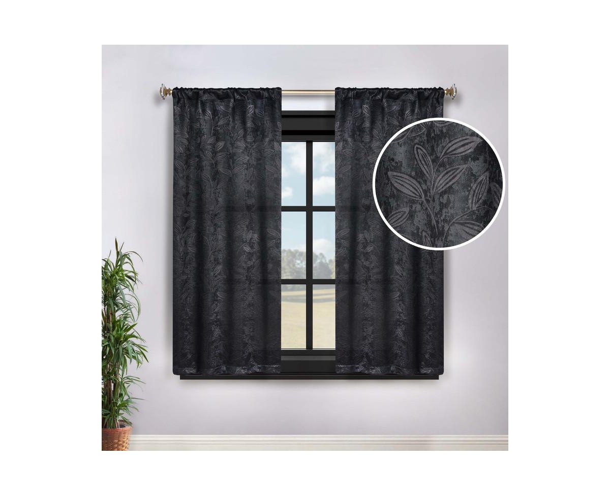 Click here for Superior Leaves Machine Washable Room Darkening Bl... prices