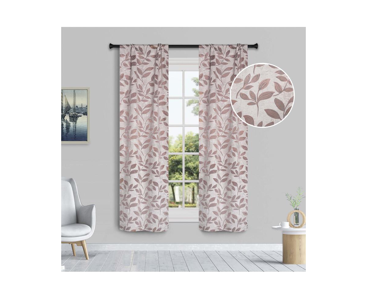 Click here for Superior Leaves Machine Washable Room Darkening Bl... prices