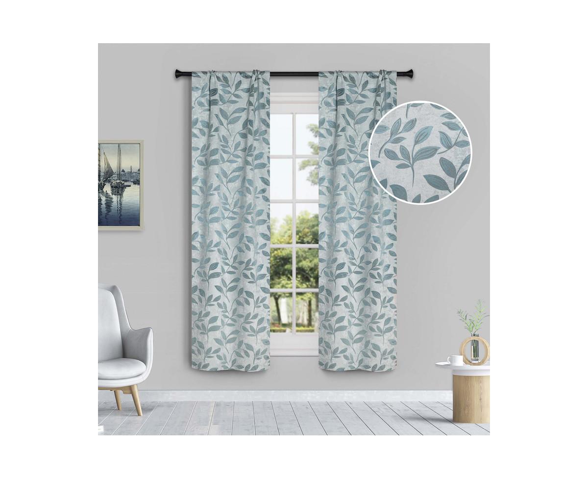 Click here for Superior Leaves Machine Washable Room Darkening Bl... prices